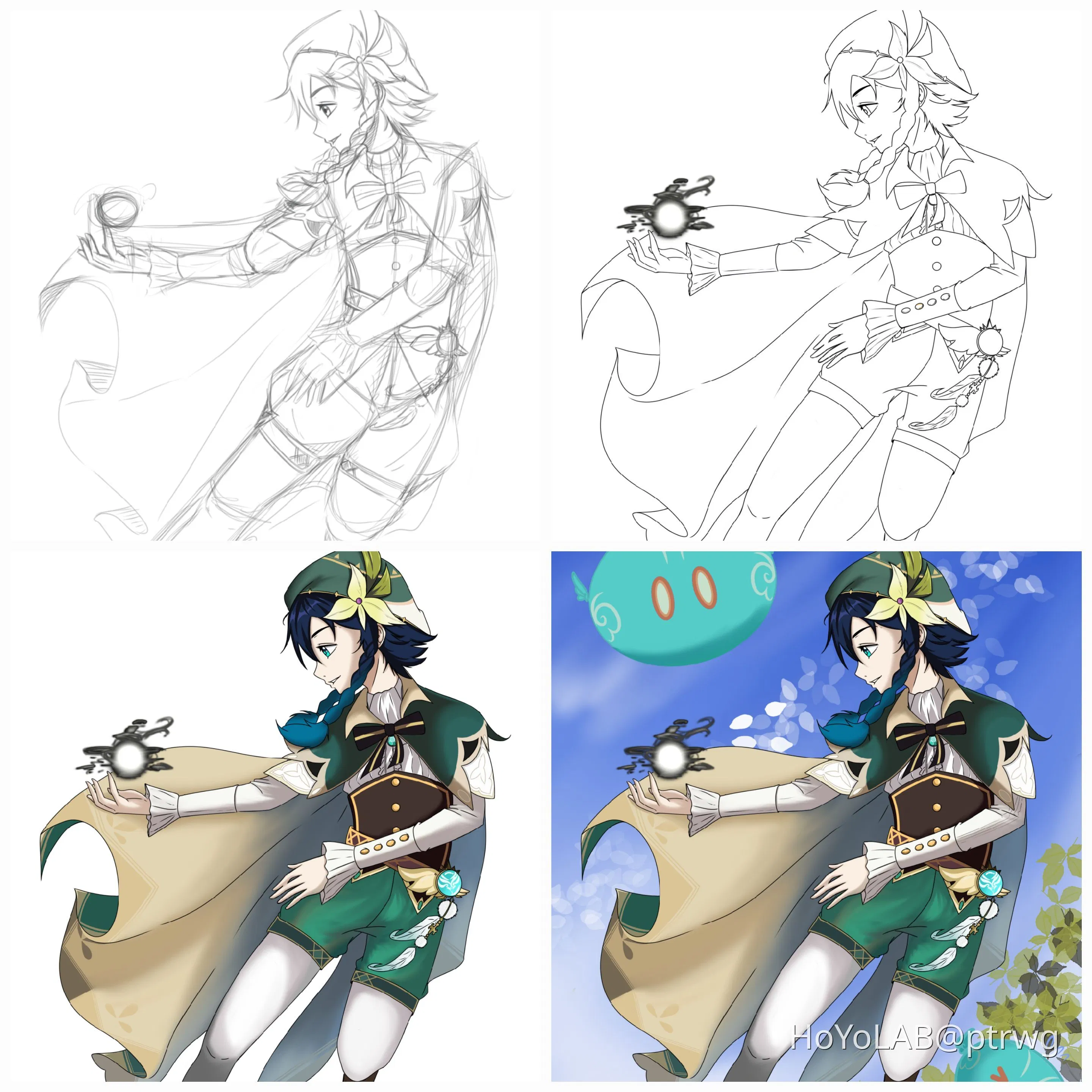 Venti; the Anemo Archon. Genshin Impact | HoYoLAB