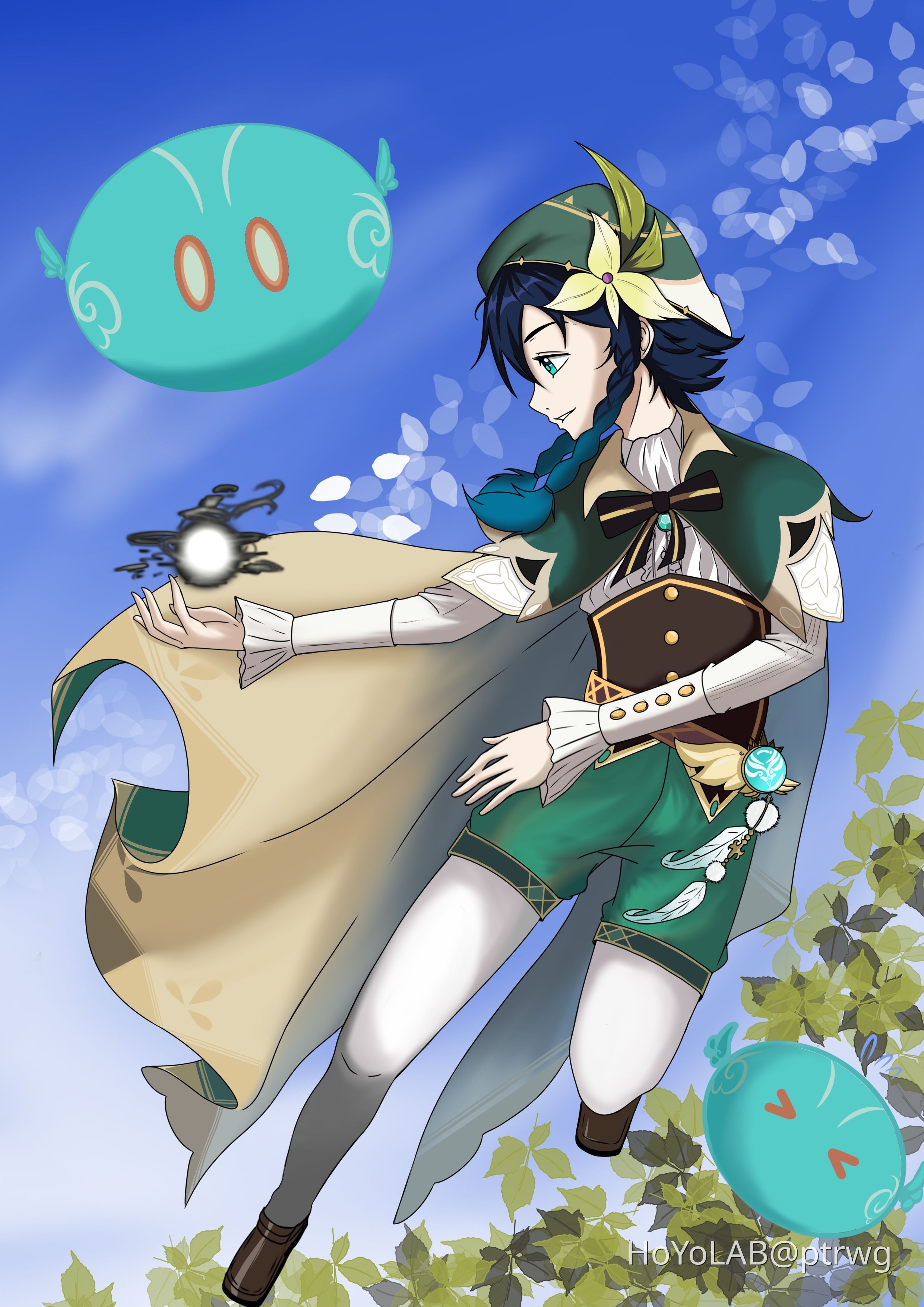 Venti; the Anemo Archon. Genshin Impact | HoYoLAB