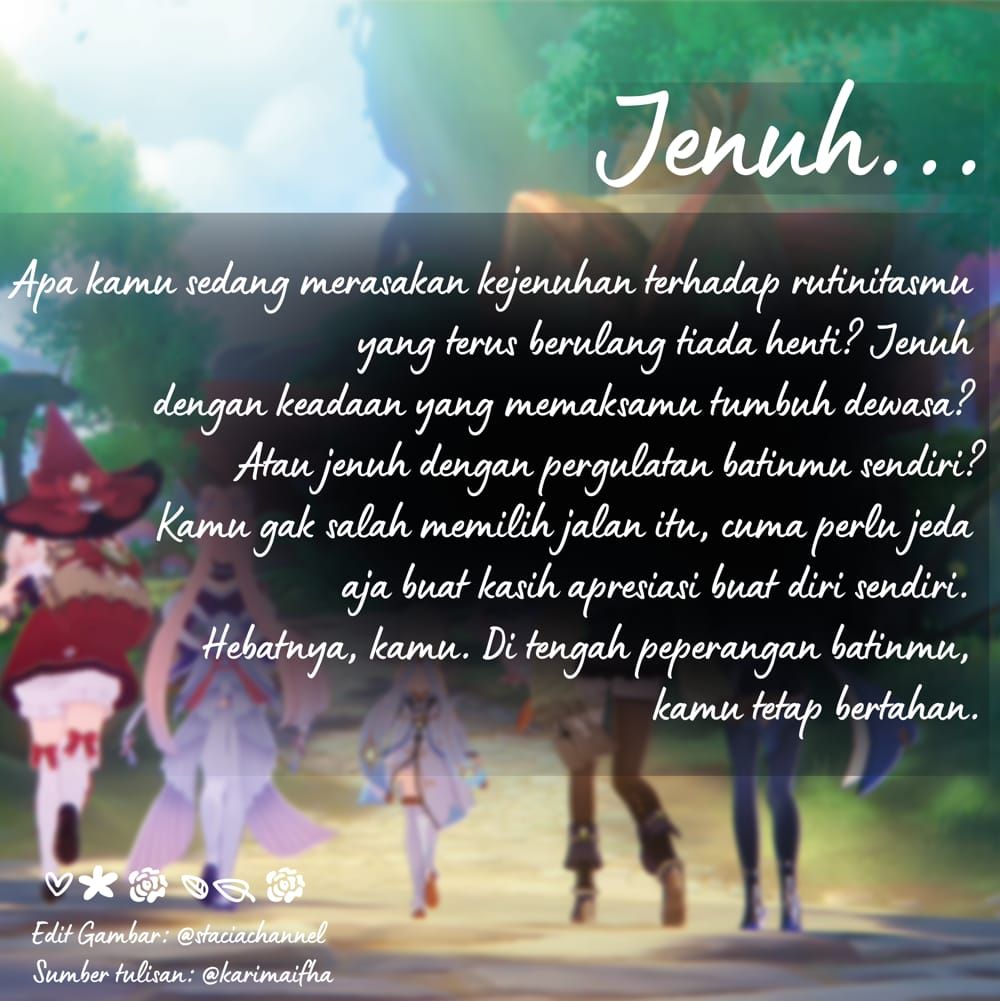 Jenuh.. Genshin Impact | HoYoLAB