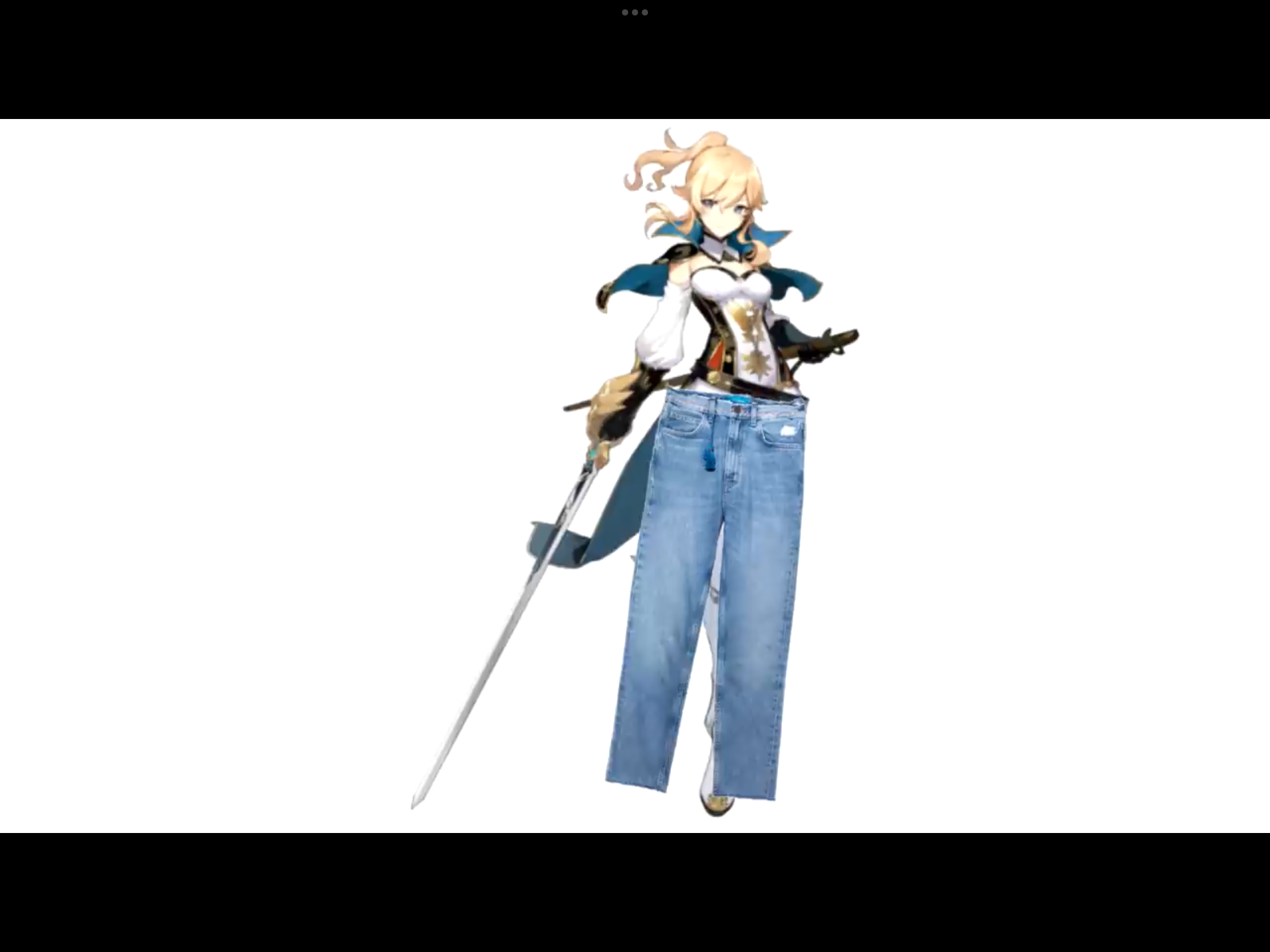 Jean with jeans lol Genshin Impact | HoYoLAB