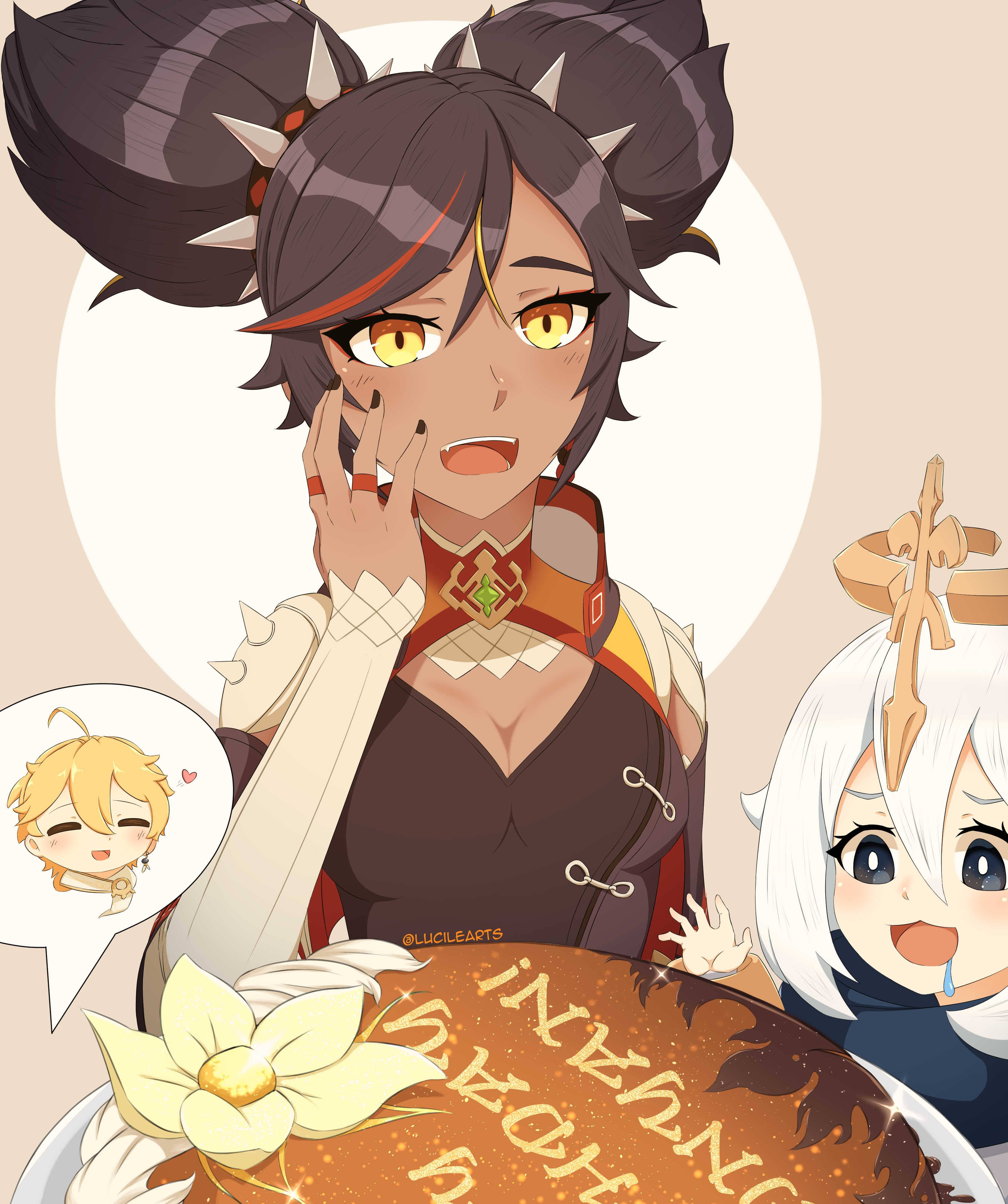 Xinyan Birthday (2023) Fanart Genshin Impact | HoYoLAB