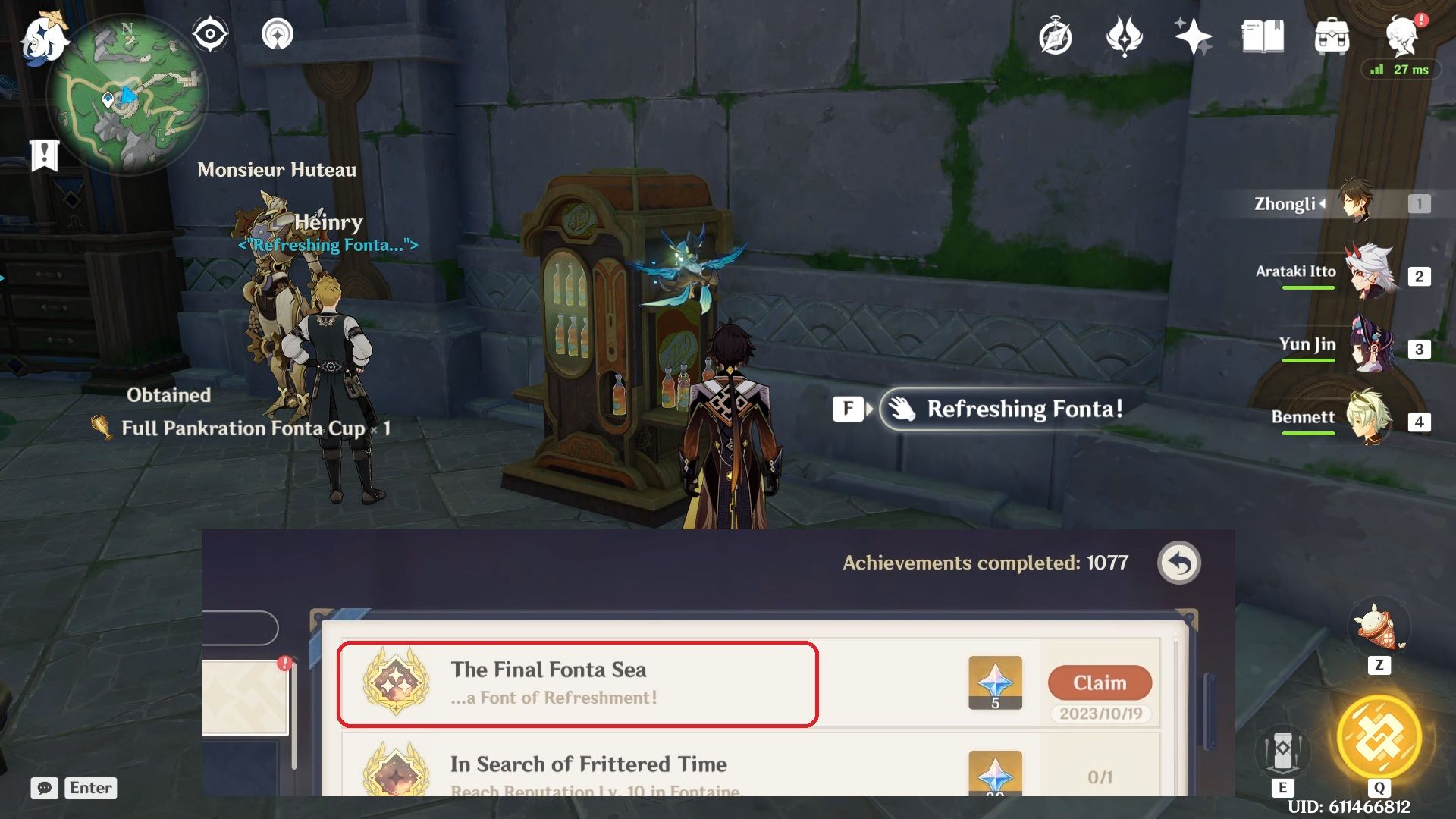 The Final Fonta Sea Genshin Impact | HoYoLAB