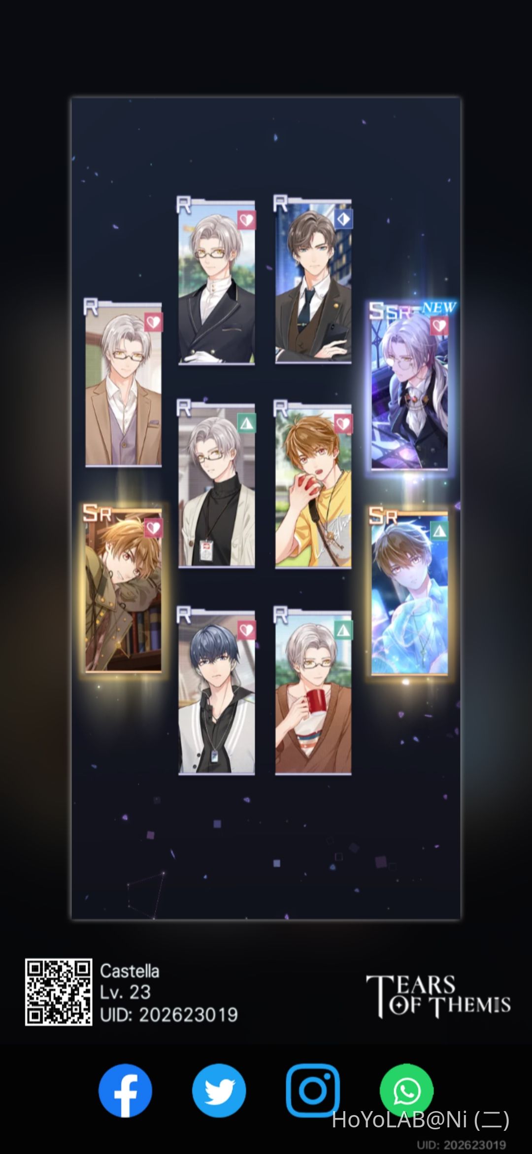 First SSR! (Cards Collection pt. 2) Tears of Themis | HoYoLAB