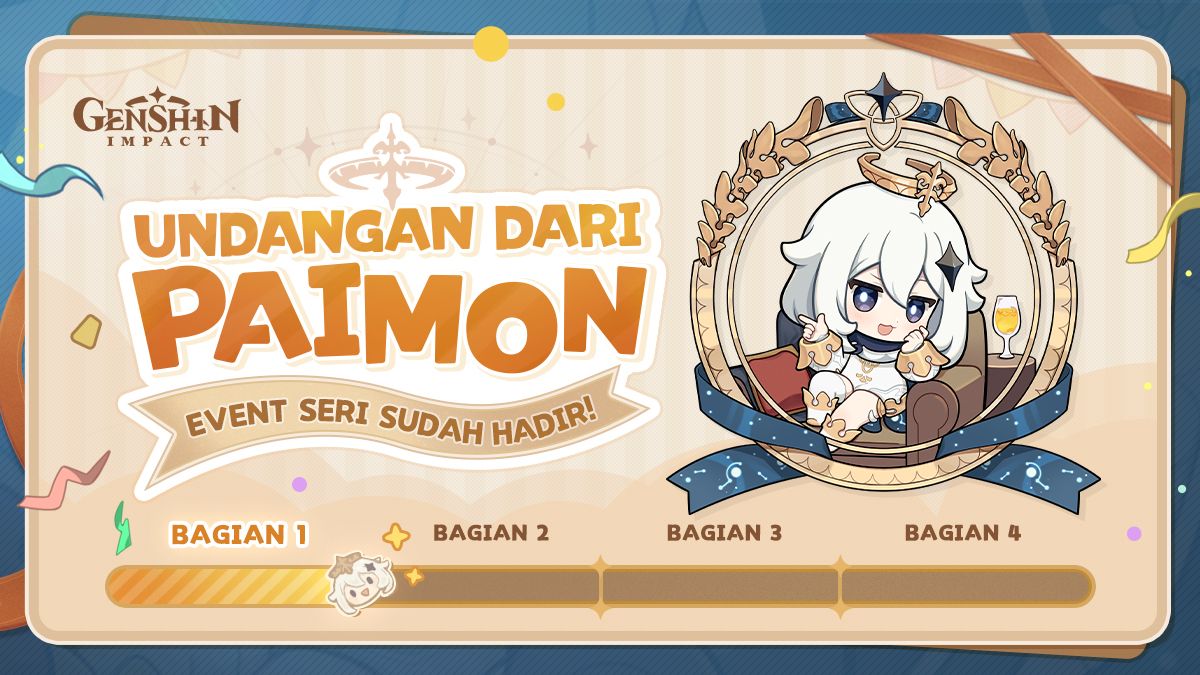 Event Seri "Undangan dari Paimon" sudah hadir! Jangan sampai kelewatan merchandise eksklusifnya ...