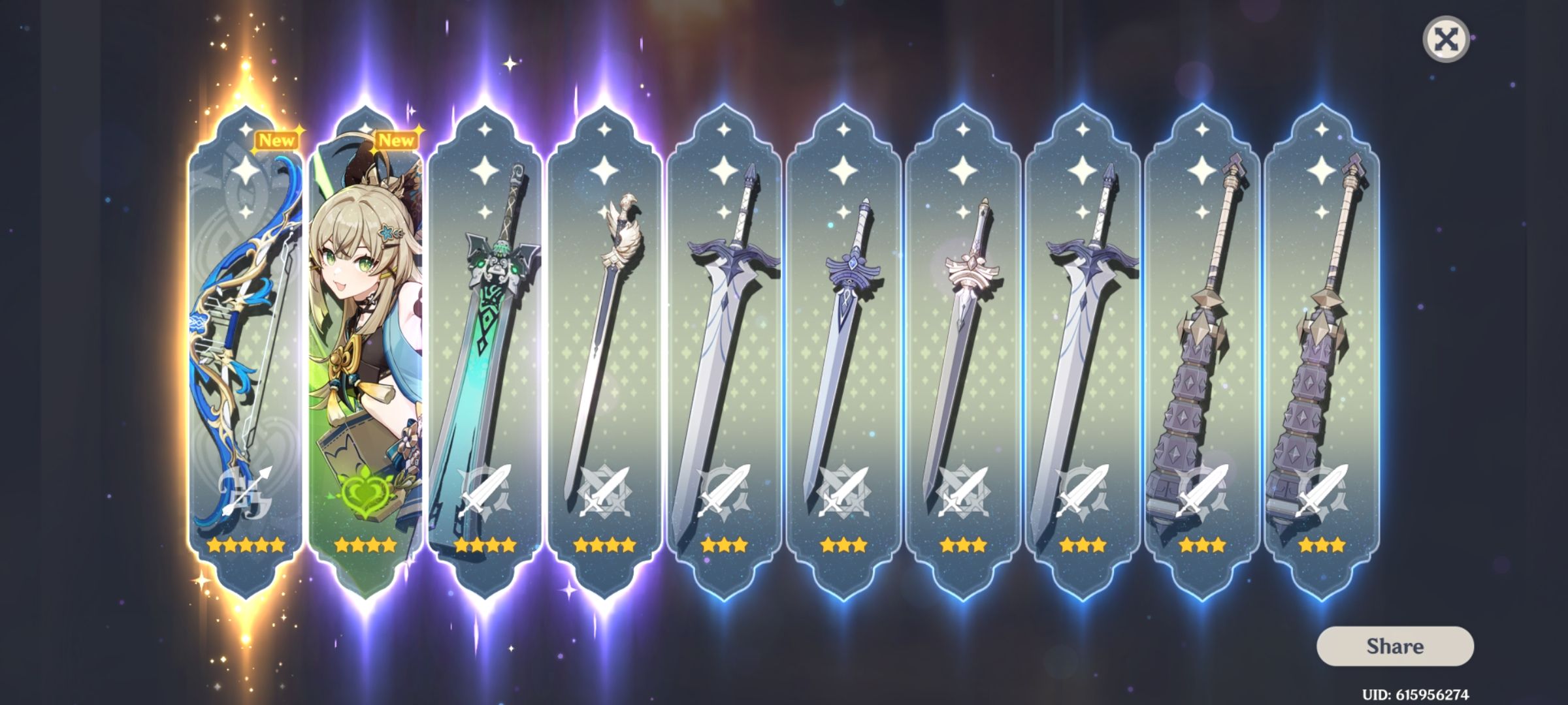 Early 5 Star Weapons Are So Rare! Genshin Impact | HoYoLAB
