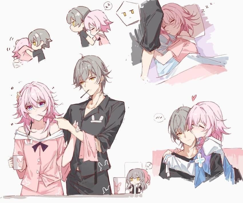 Caelus x Siete de Marzo ¡Tiene que ser Canon! Honkai: Star Rail | HoYoLAB