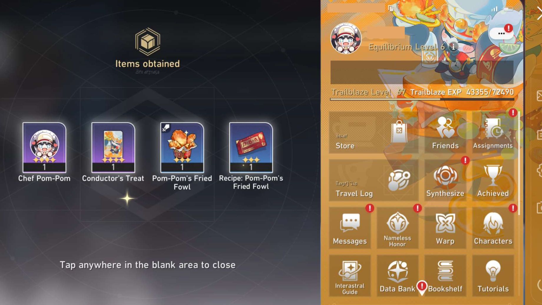 HSR Limited Event Colab (Convivium) Honkai: Star Rail | HoYoLAB