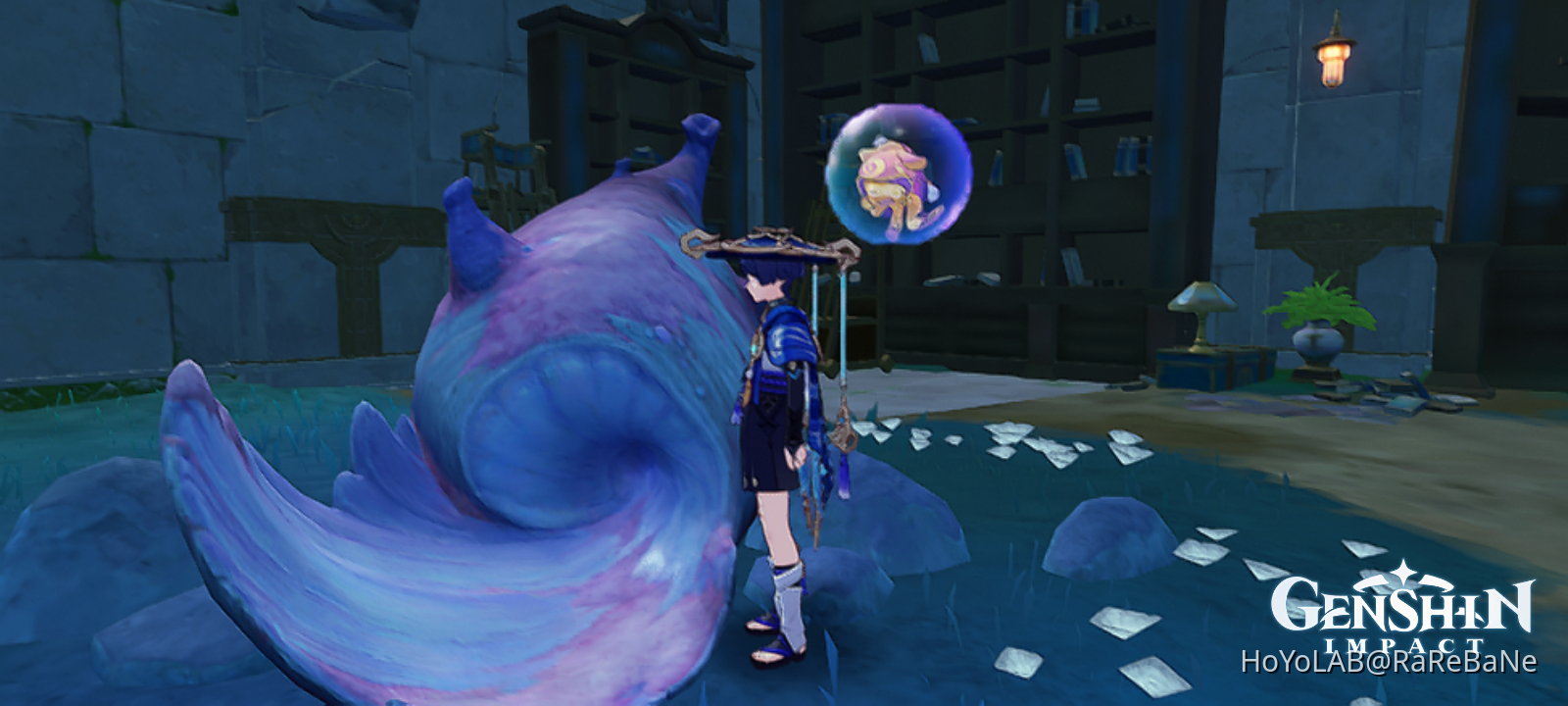 Weird seashell...... Genshin Impact | HoYoLAB