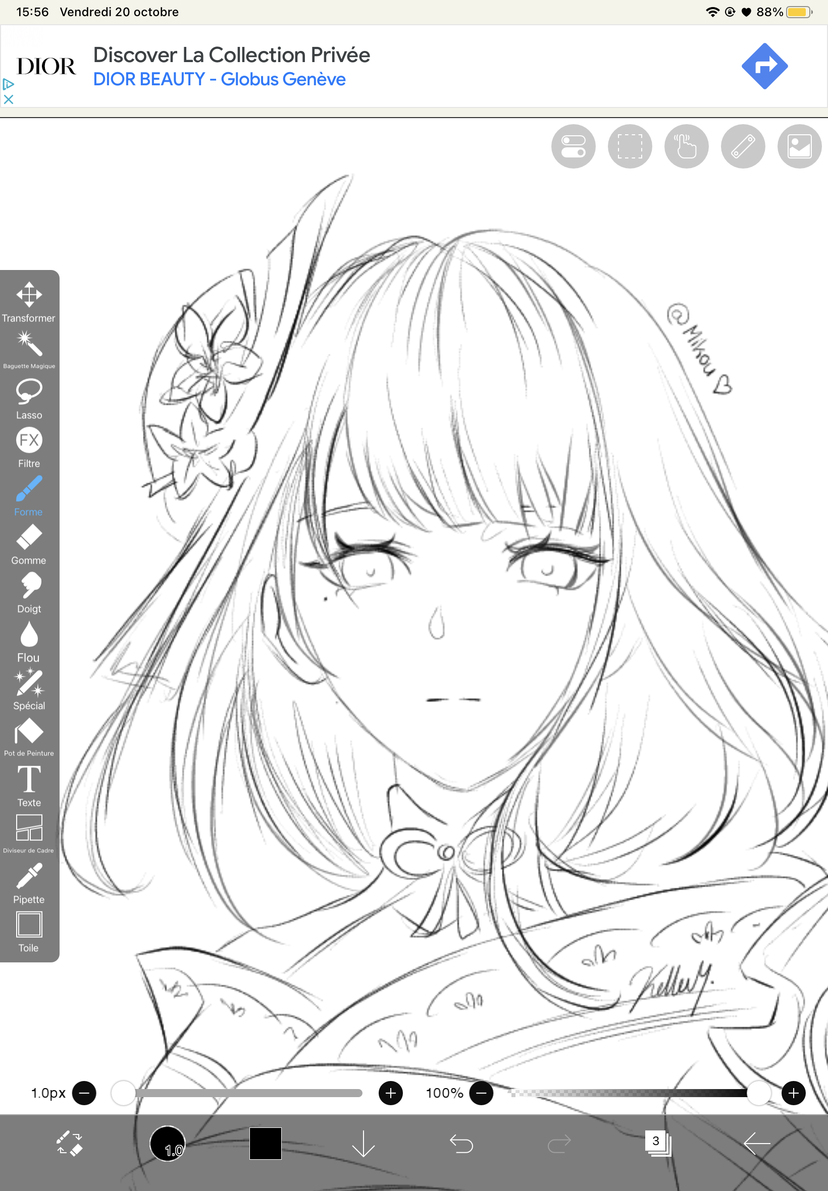 Raiden Shogun sketch Genshin Impact | HoYoLAB