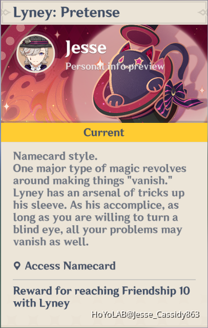 I got Lyney to friendship lvl. 10!!! Genshin Impact | HoYoLAB