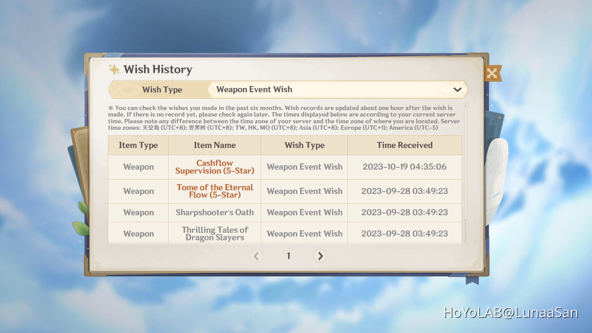 I got lucky again but this time it's Wriothesley's banner Genshin ...