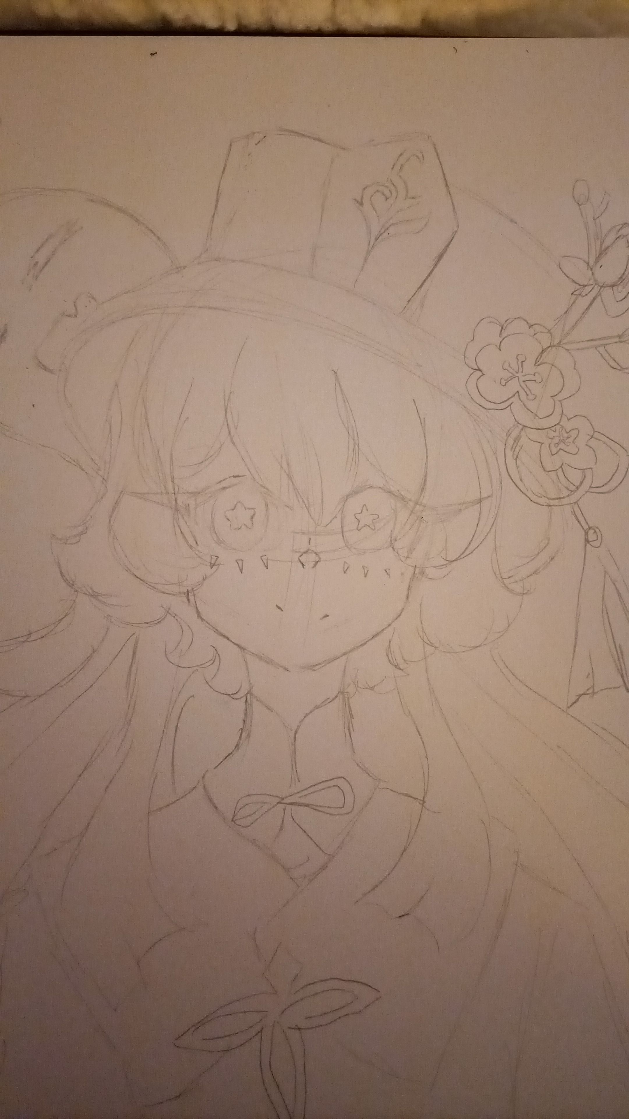 Hu tao drawing :)) Genshin Impact | HoYoLAB