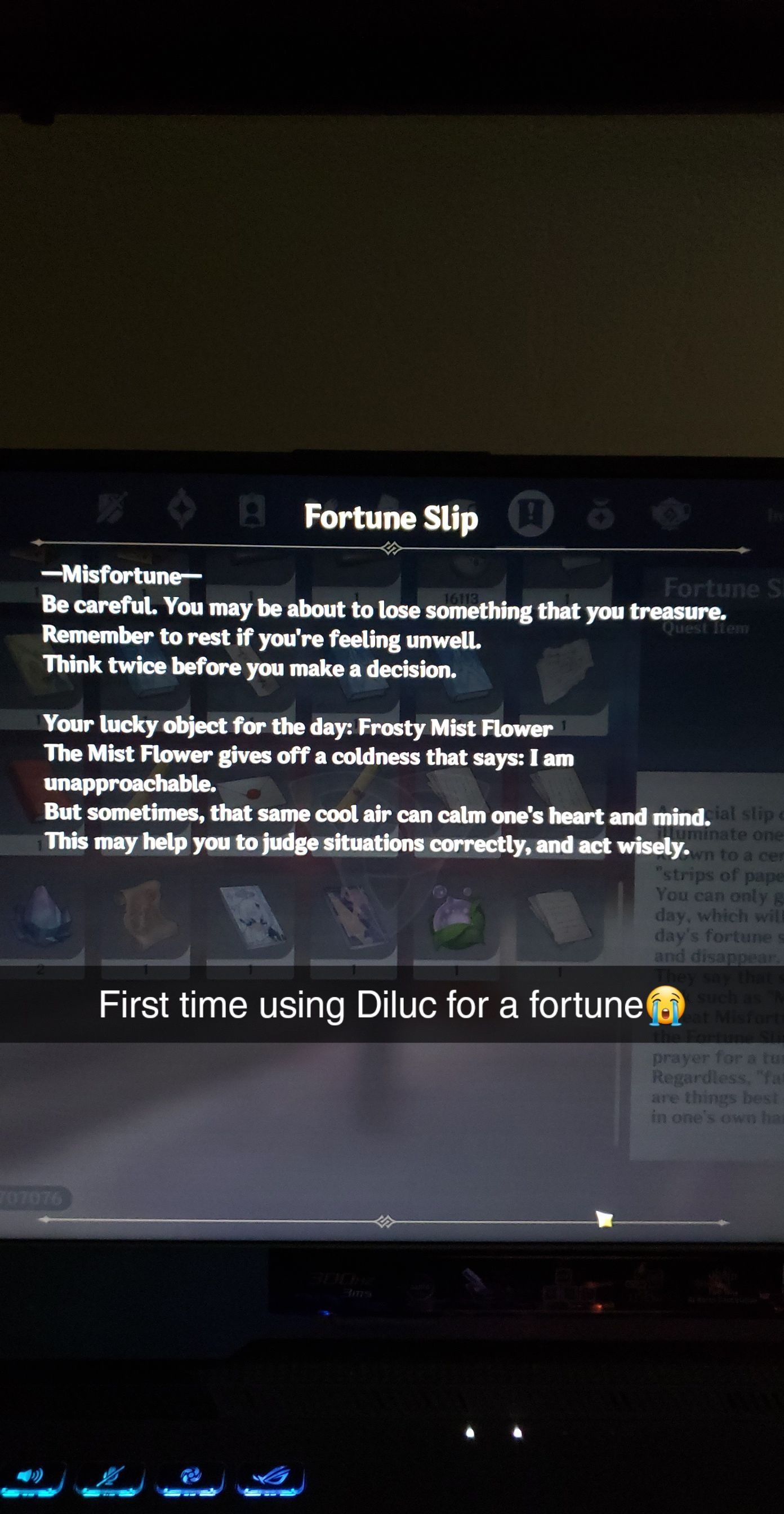 Inazuman Fortune Genshin Impact | HoYoLAB