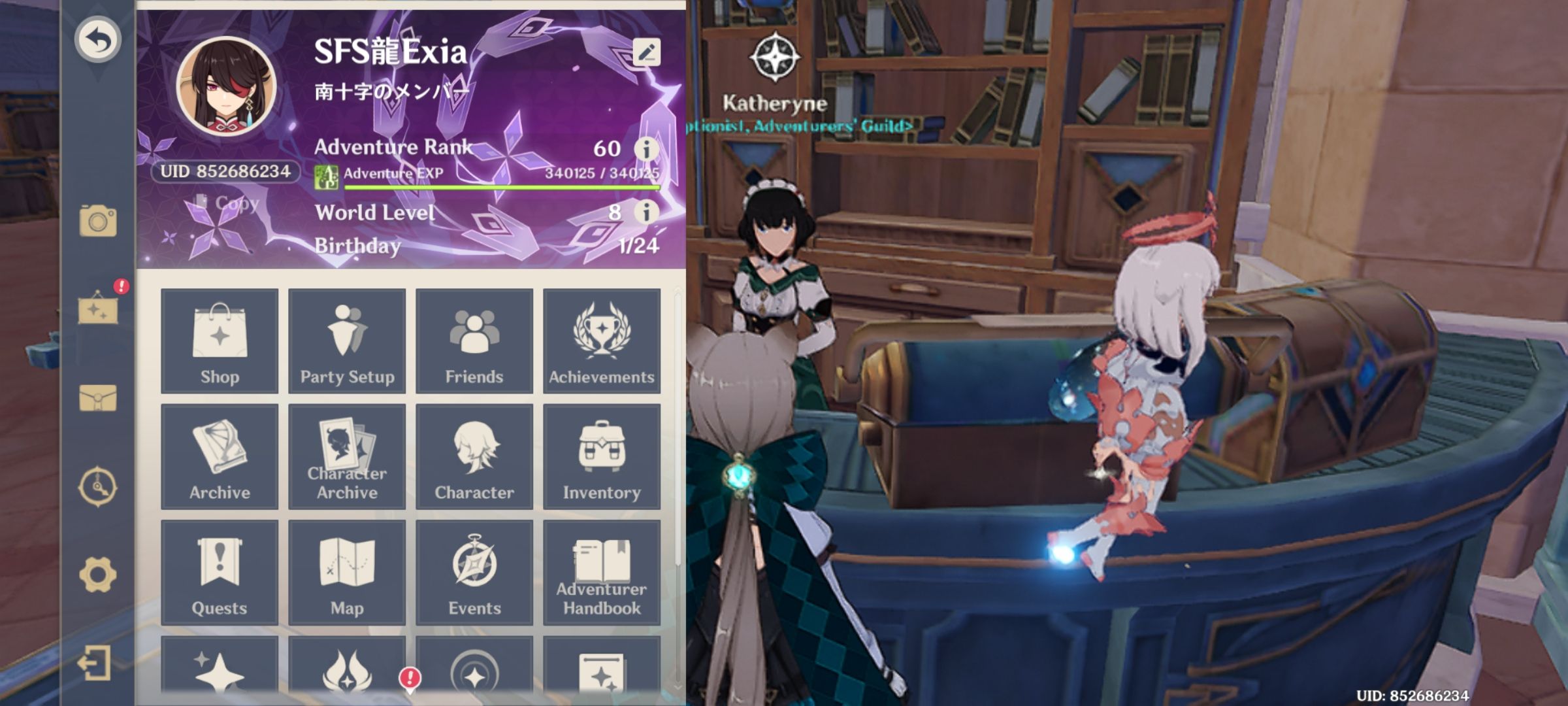 Finally I'm reach max level!! Genshin Impact | HoYoLAB