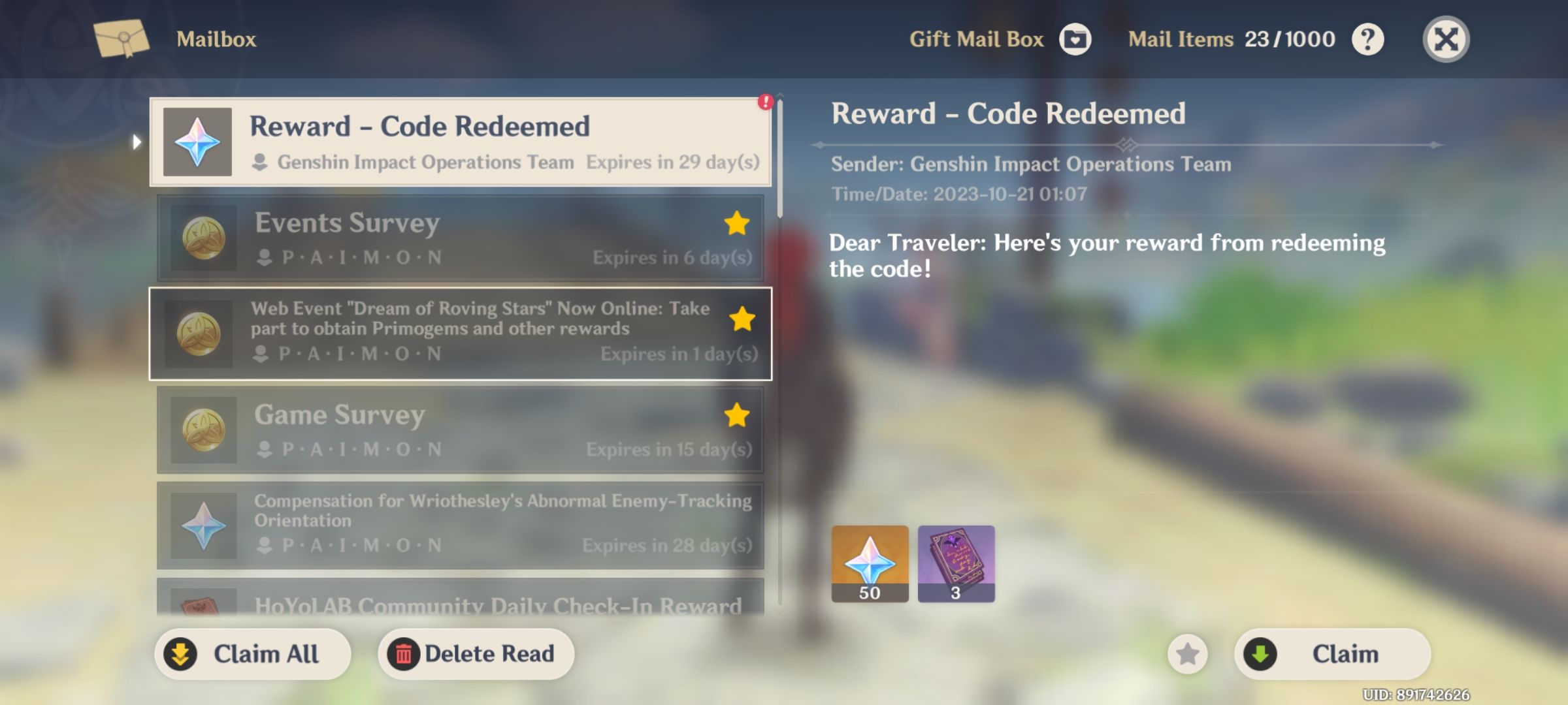 another one redeem fast Genshin Impact | HoYoLAB