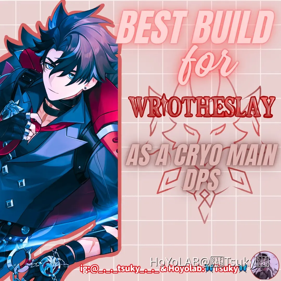 🦋Best build for Wriothesley as a cryo main DPS!🦋 Genshin Impact | HoYoLAB
