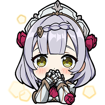 WE FINALLY HAVE A NOELLE STICKER!!! Genshin Impact | HoYoLAB