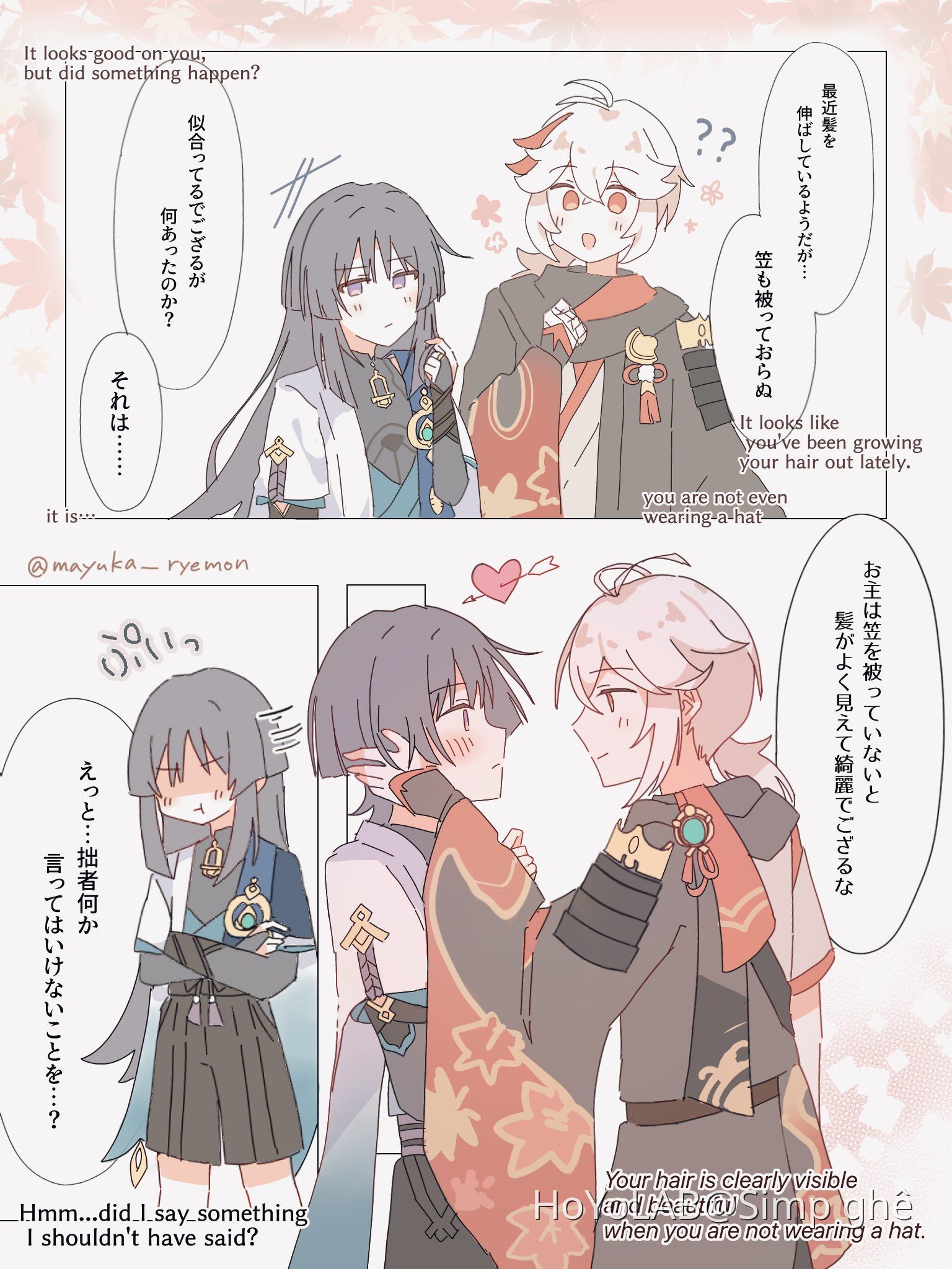 kuni nhưng tóc dài nữ tính Genshin Impact | HoYoLAB