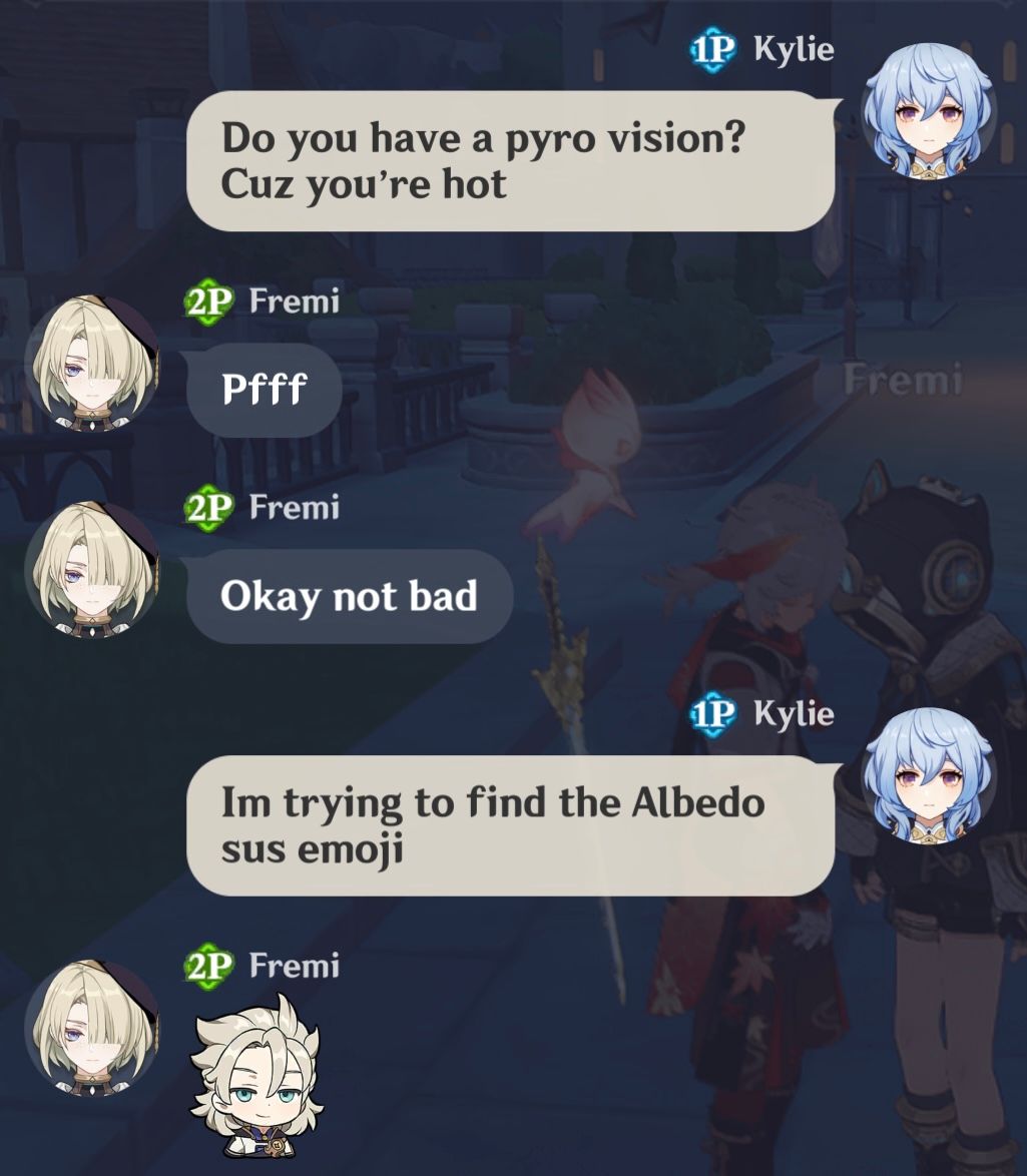 This random mf joined me and we became friends 🥰 Genshin Impact | HoYoLAB