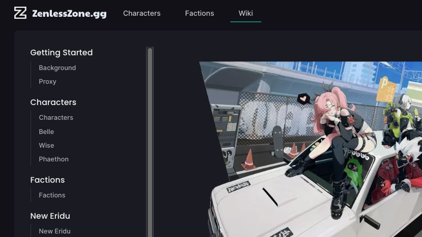 ZZZ Wiki Zenless Zone Zero | HoYoLAB