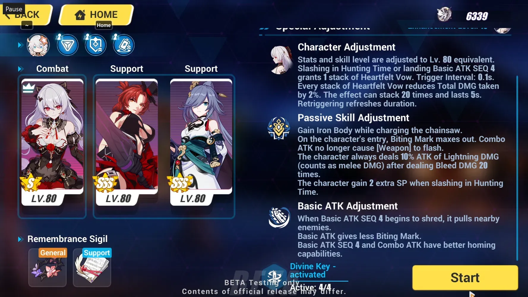 HI3 V7.0 BETA Lunar Vow ER 2.75x Charged Attack Build Honkai Impact 3rd ...