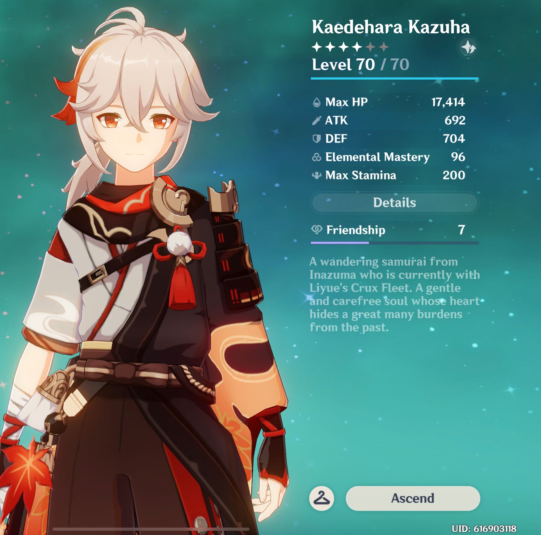 How are the stats on my Kazuha? Genshin Impact | HoYoLAB