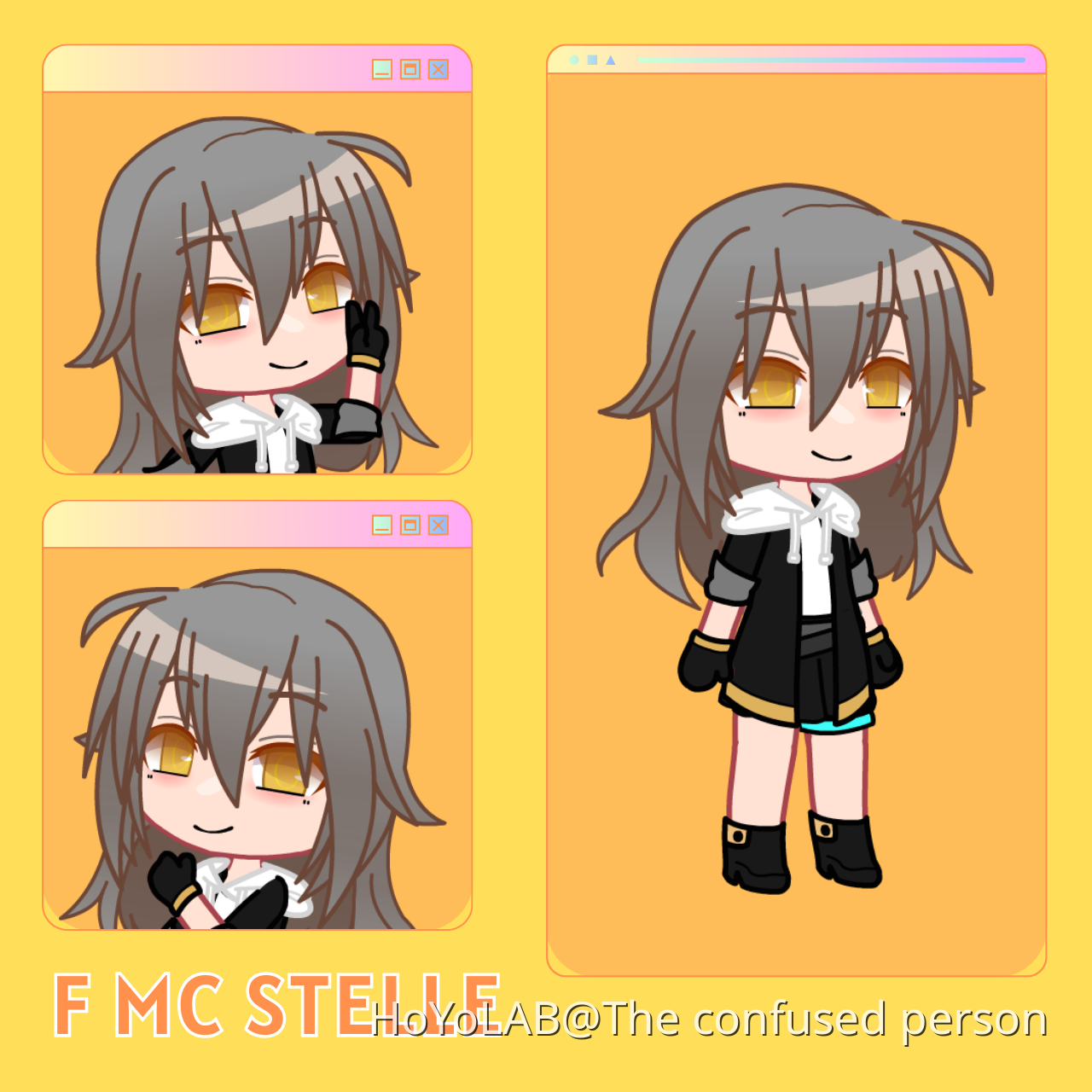 Recreation of the Honkai Star Rail MC's! ( Gacha Club Pc) Honkai: Star ...