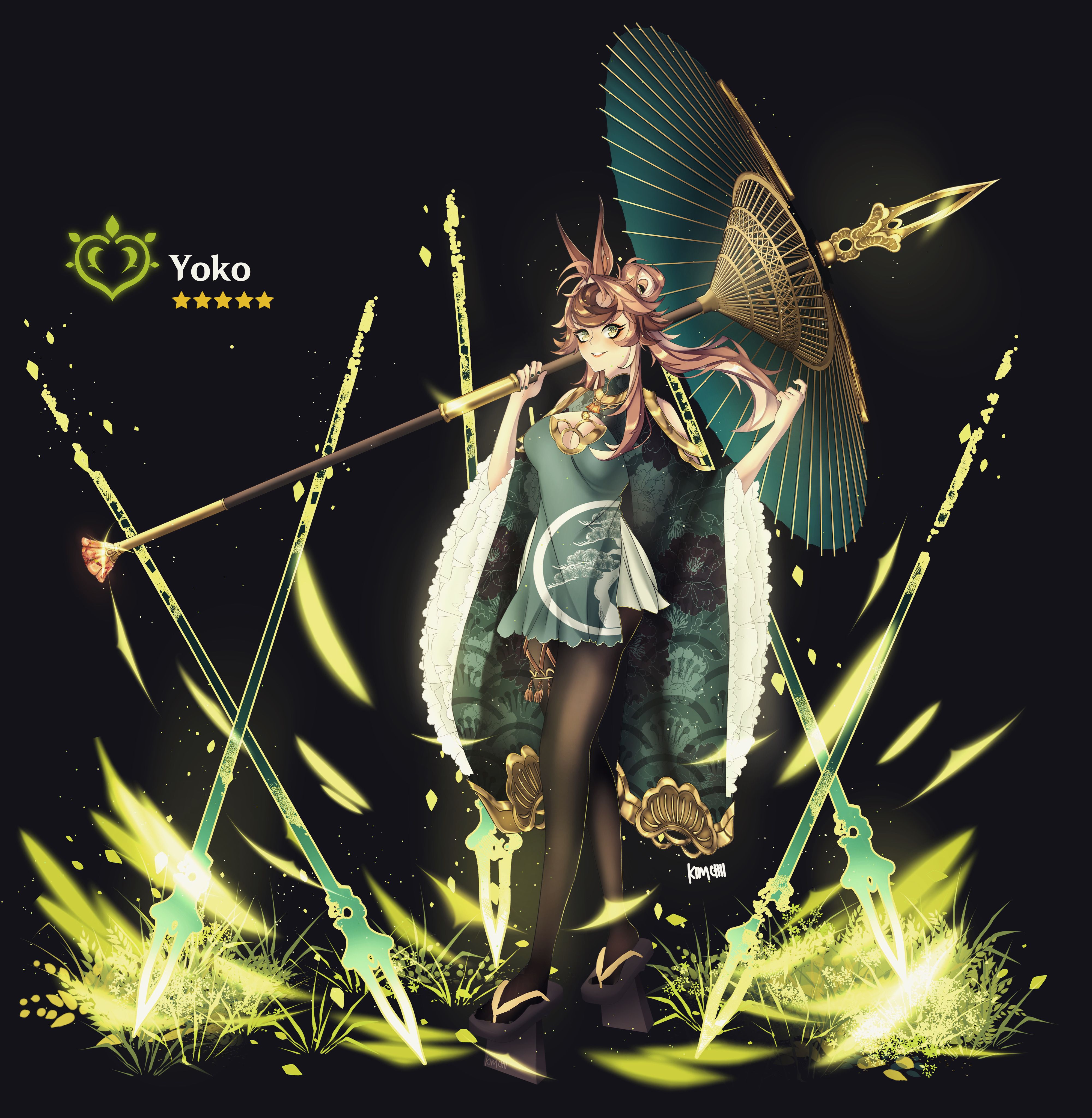 Yoko Renjiro : Dendro OC Genshin Impact | HoYoLAB