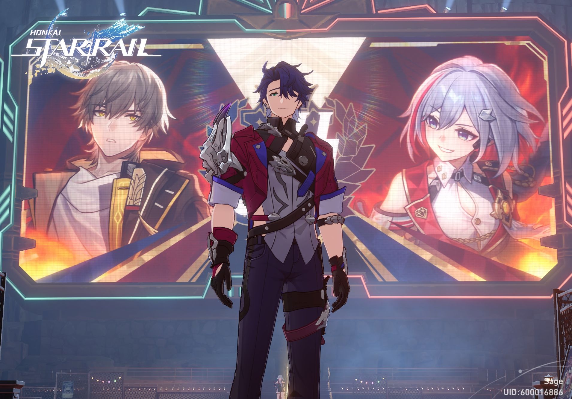 Sampo in front of the arena Honkai: Star Rail | HoYoLAB