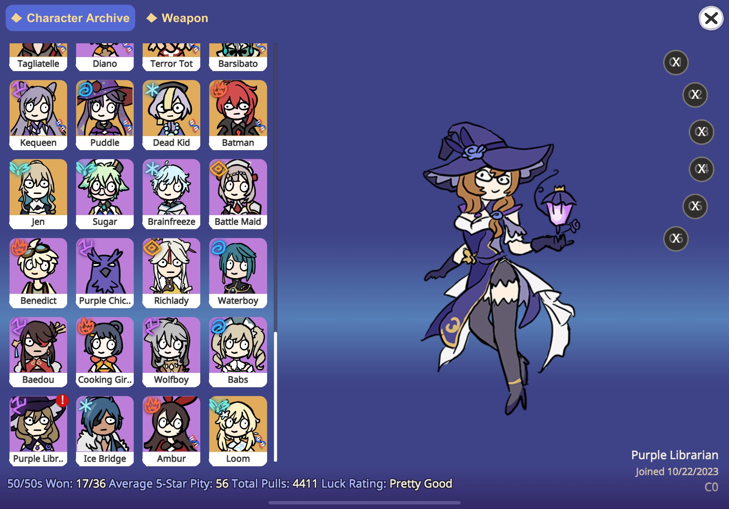 YES I FINALLY GOT ALL THE CHARACTERS IN SILLY WISHER! Genshin Impact ...