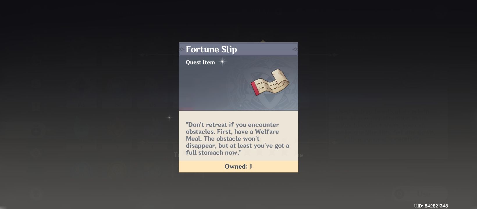 fortune slip Genshin Impact | HoYoLAB