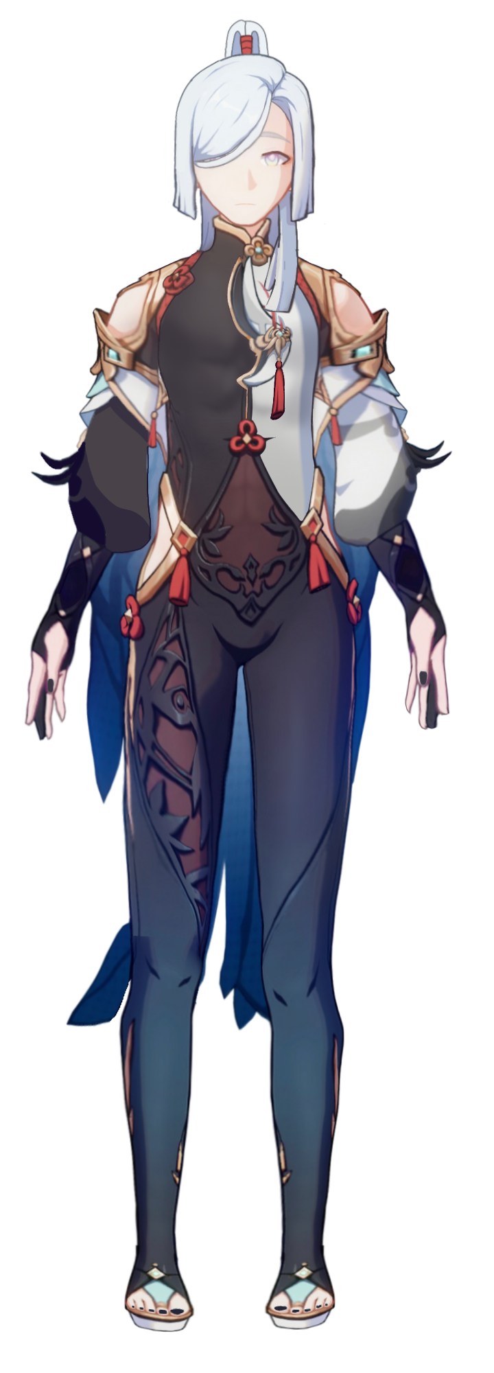 Shenhe Genderbend ("fixed" the edit based on suggestions but I like the ...