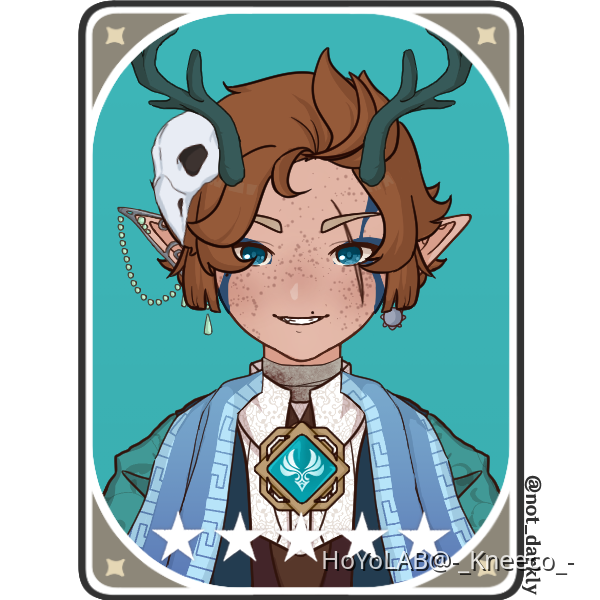 I made a genshin oc through picrew Genshin Impact | HoYoLAB