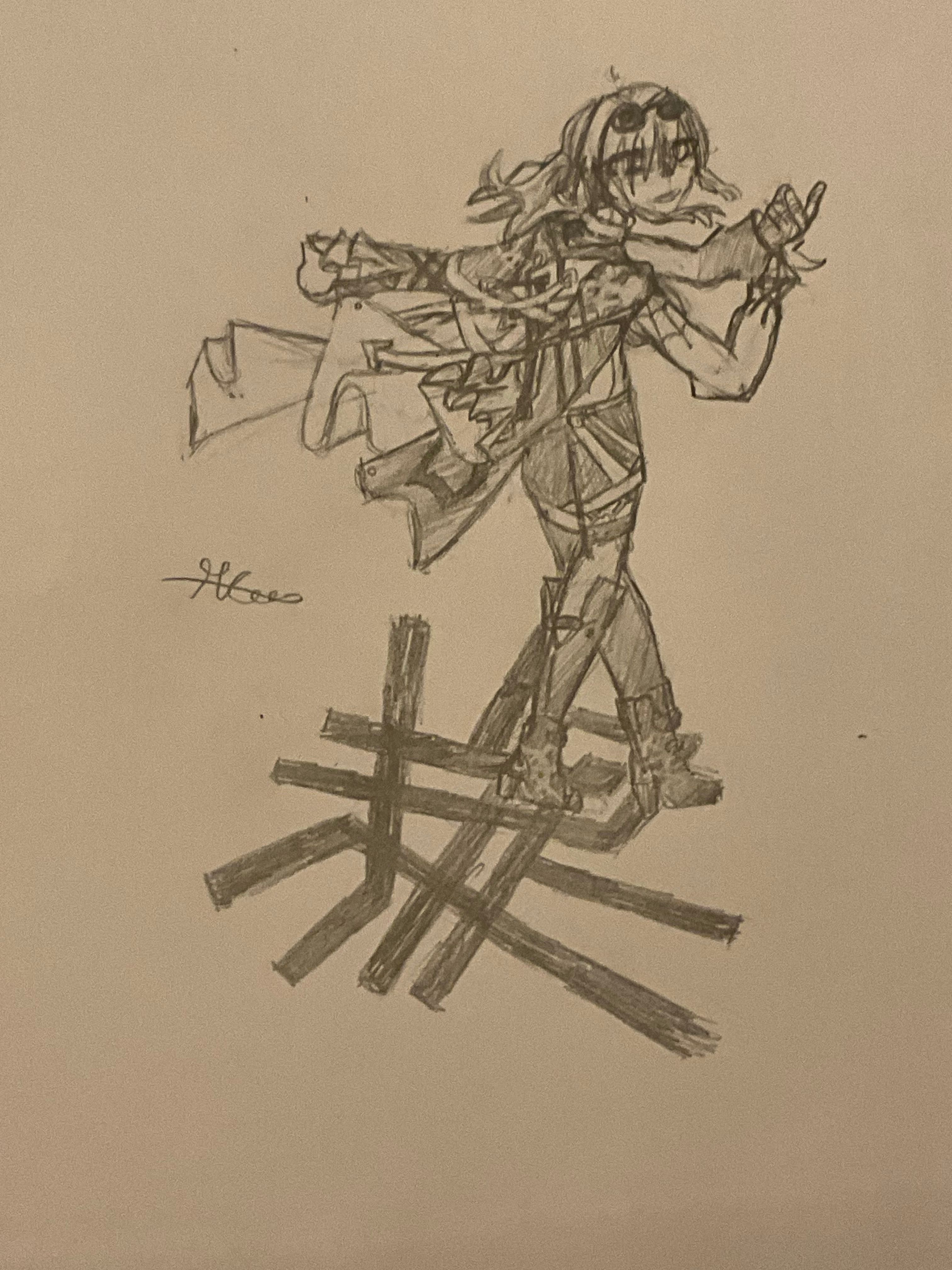 Inktober with GI / HSR characters!! Honkai: Star Rail | HoYoLAB