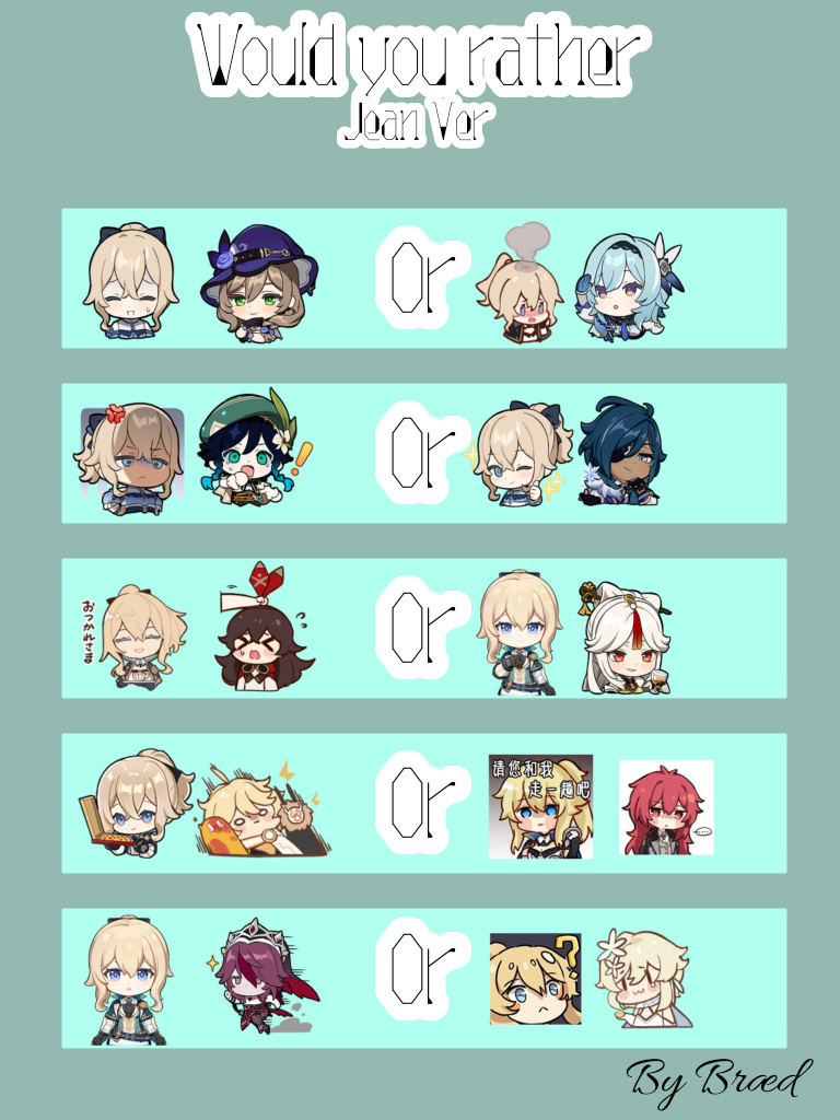 Jean ships! Genshin Impact | HoYoLAB