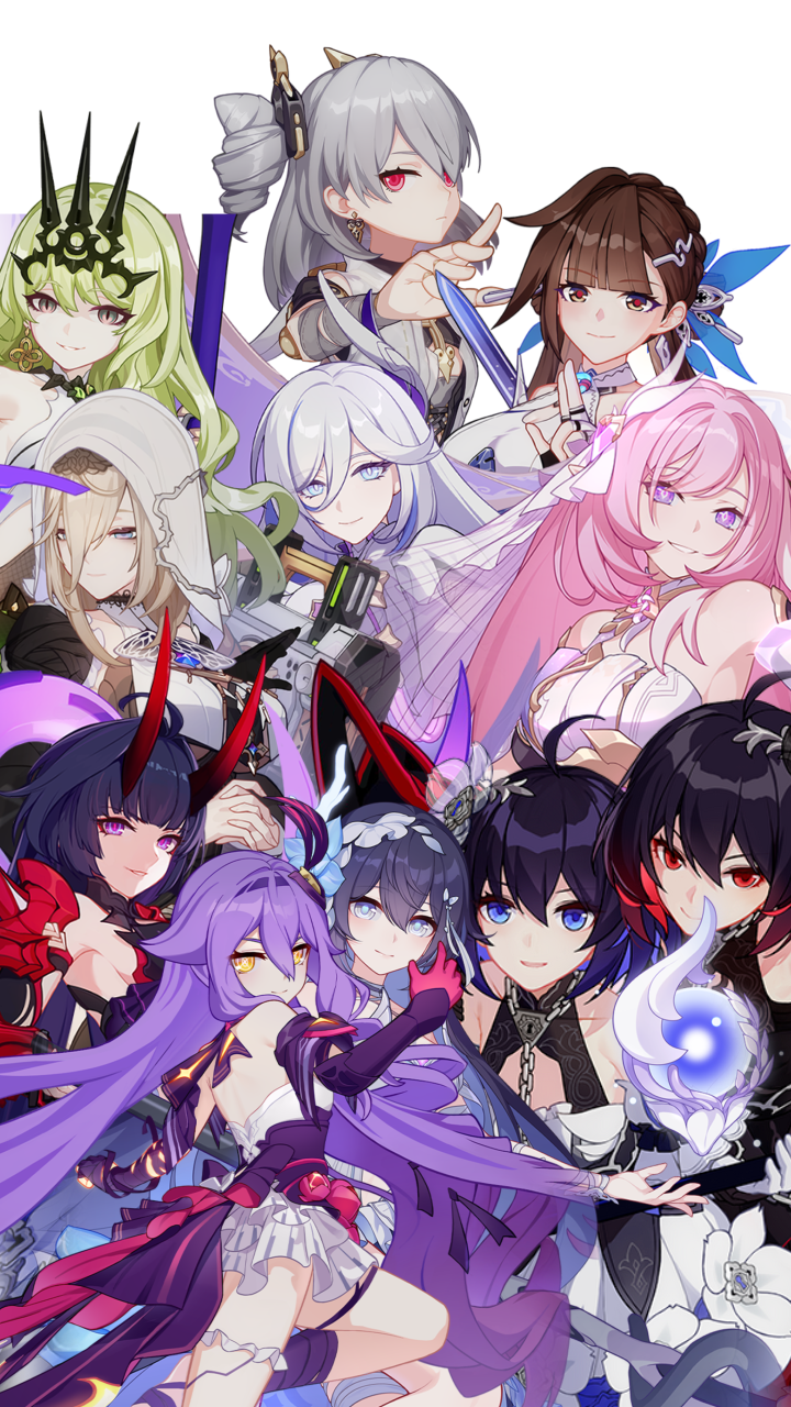 my fav characters of the hoyoverse trio Honkai Impact 3rd | HoYoLAB