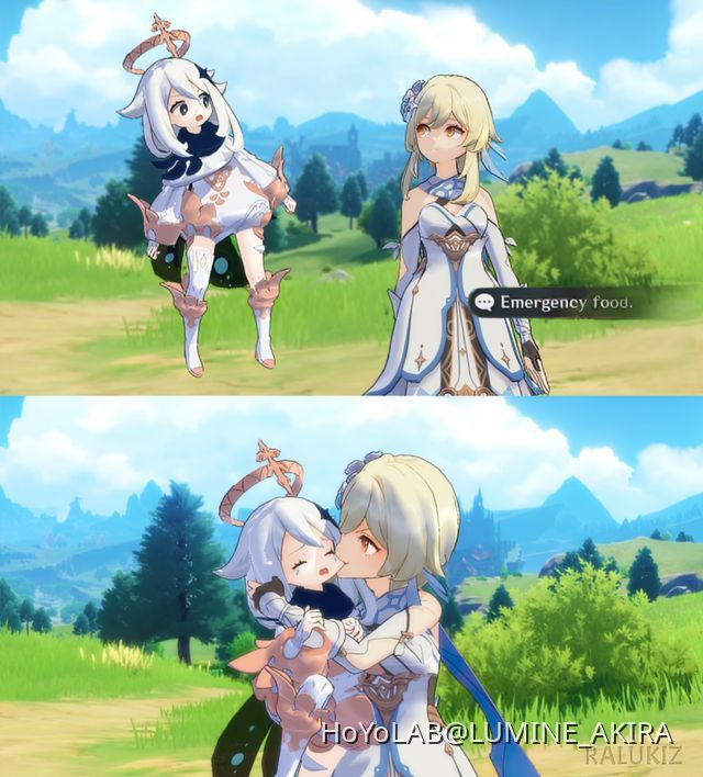 WHAT ARE YOU LOOKI-!? GAAAAH Genshin Impact | HoYoLAB