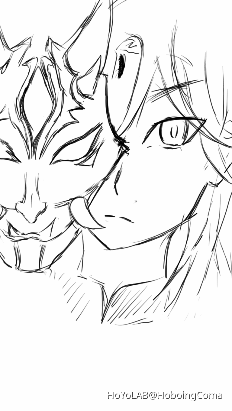 xiao sketch!! Genshin Impact | HoYoLAB