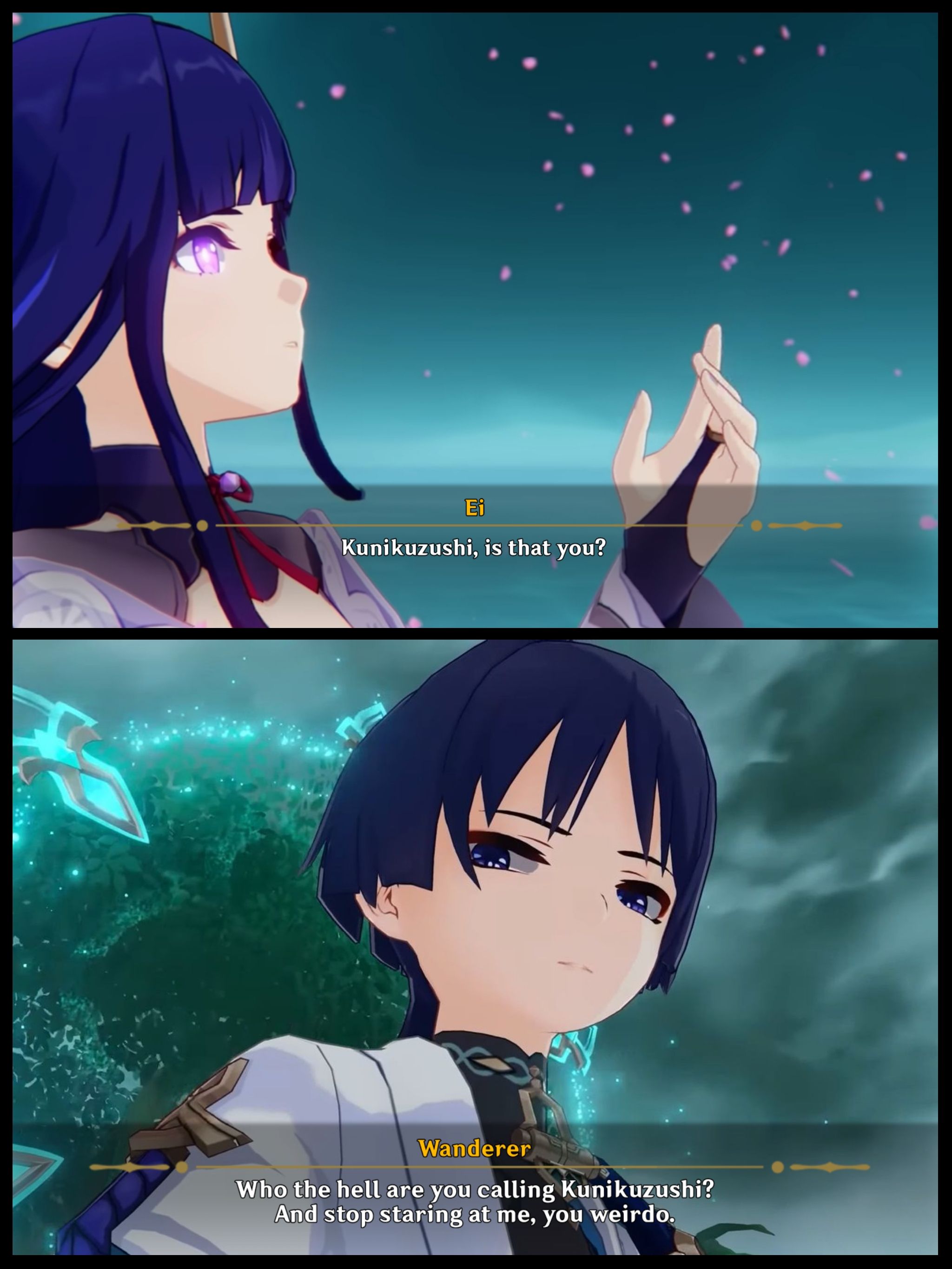 SCARAMOUCHE MEETS RAIDEN SCENE Genshin Impact | HoYoLAB