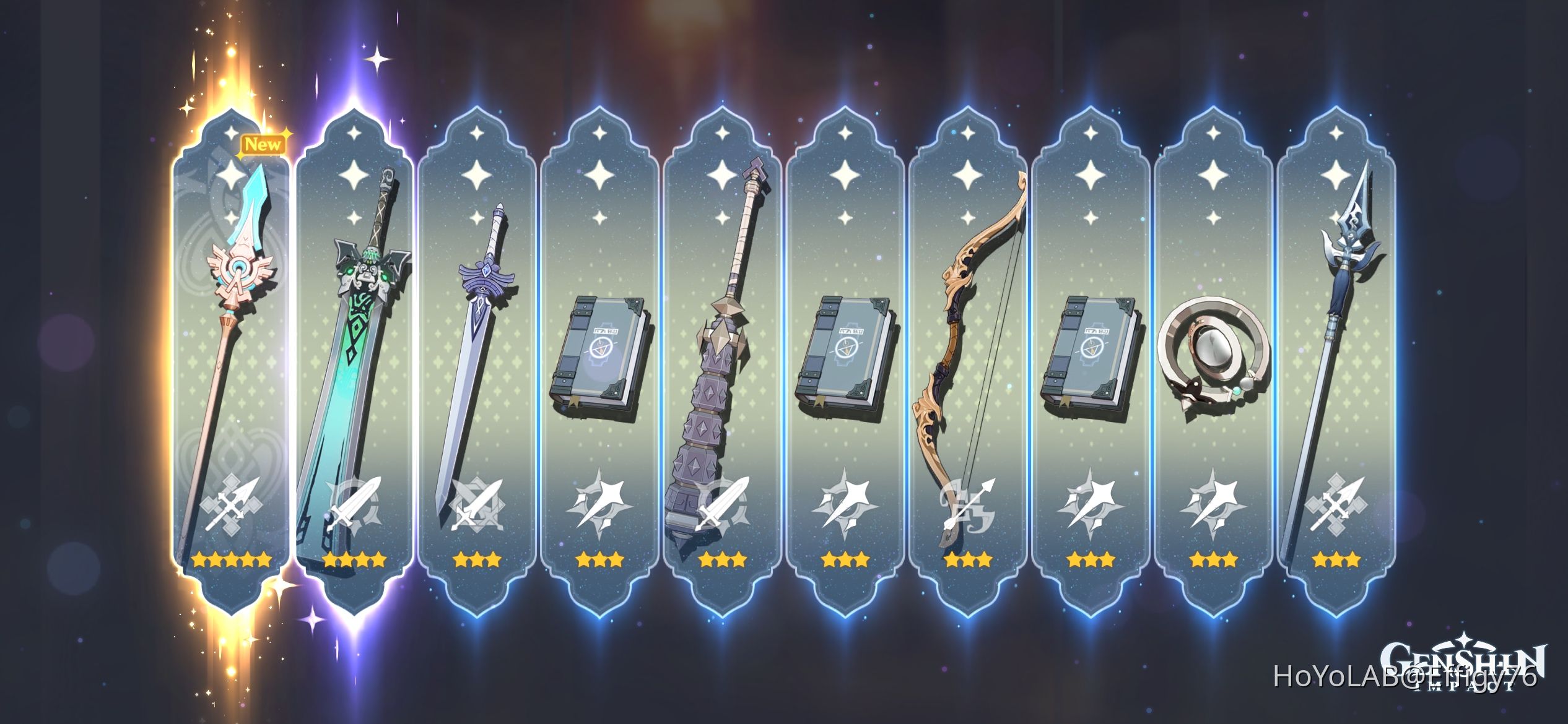 Skyward Spine and Rain Slasher Genshin Impact | HoYoLAB