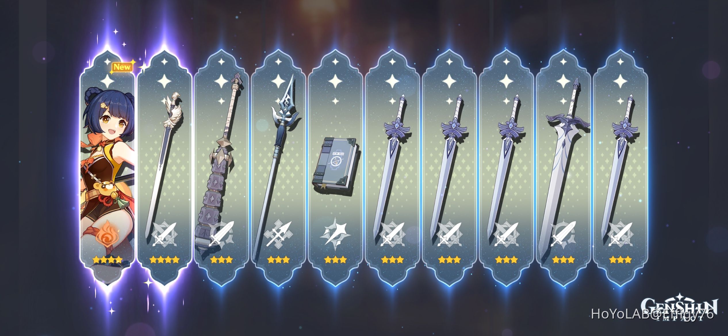 Xianglin in my weapon pull Genshin Impact | HoYoLAB