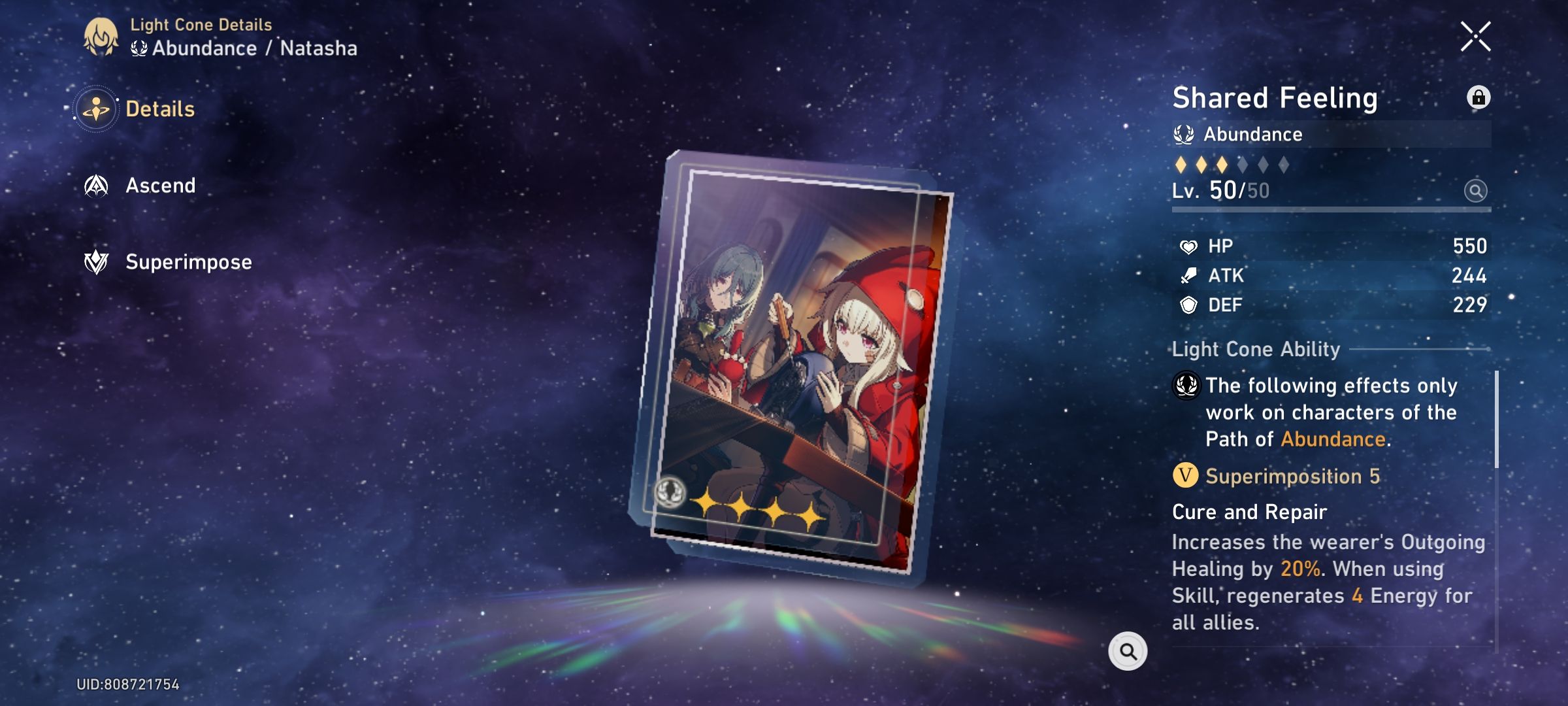 just got s5 shared feeling Honkai: Star Rail | HoYoLAB