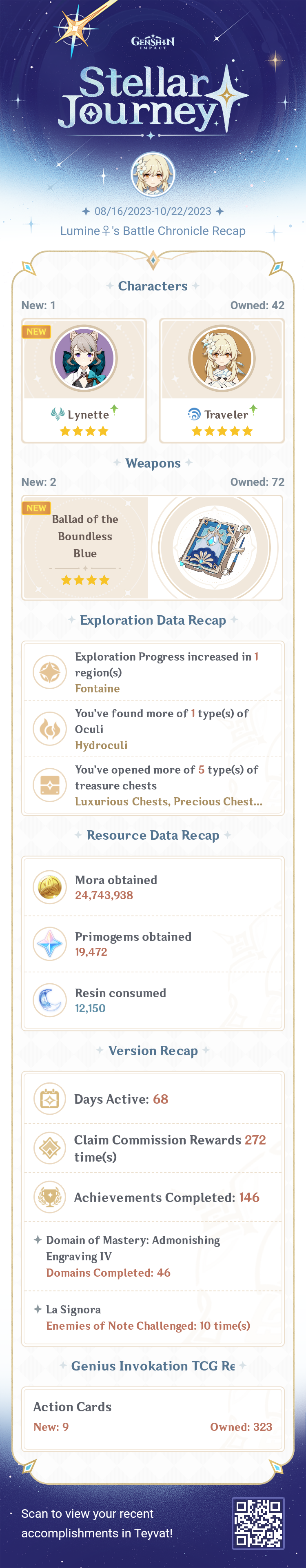 Stellar Journey? Genshin Impact | HoYoLAB