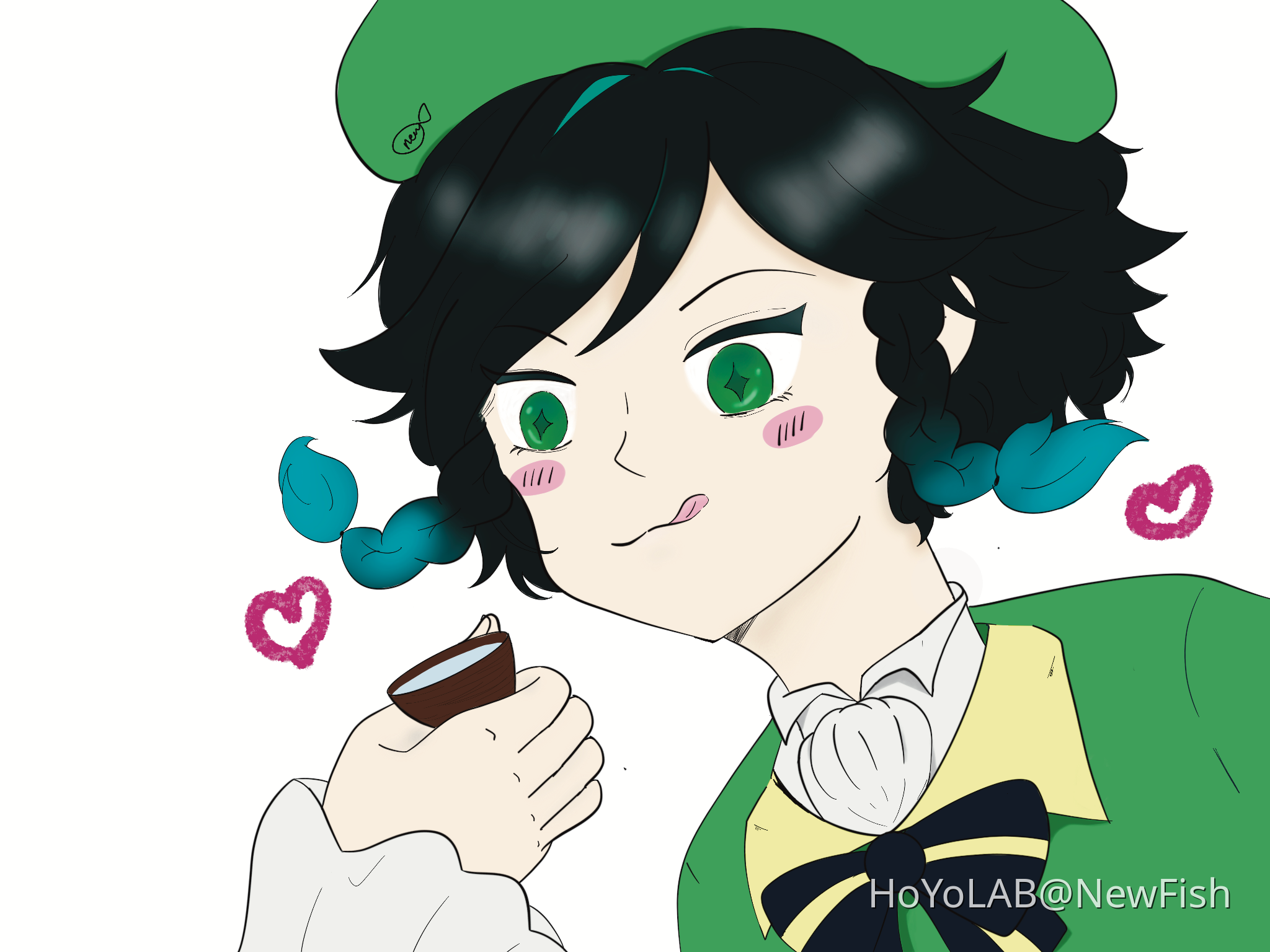 Oishi Sake Mitsuketa!! Genshin Impact | HoYoLAB