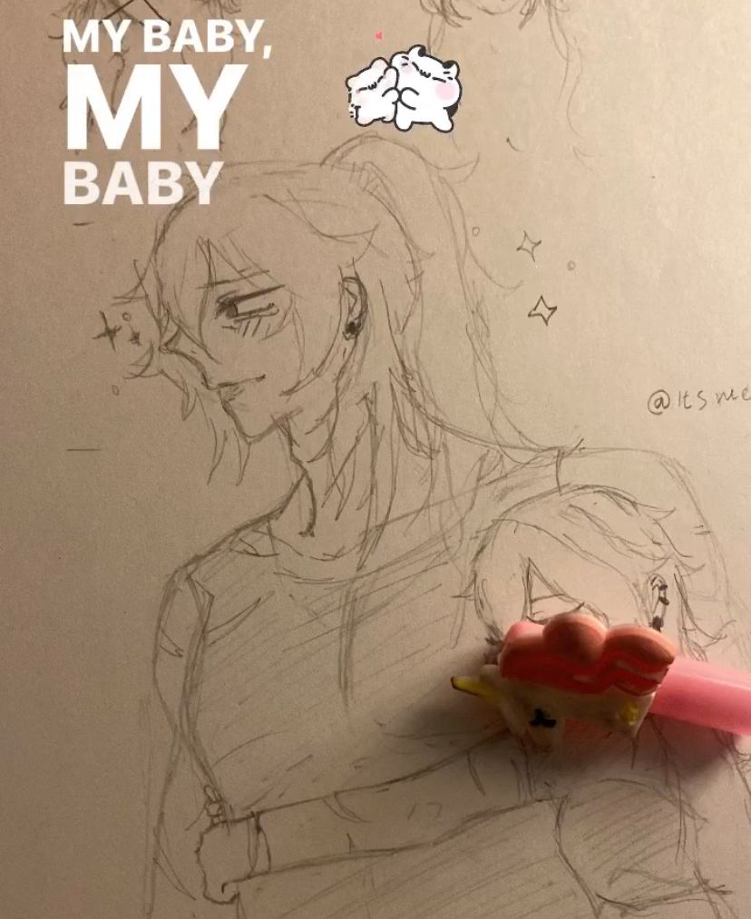 I tried to draw Diluc💋 Genshin Impact | HoYoLAB