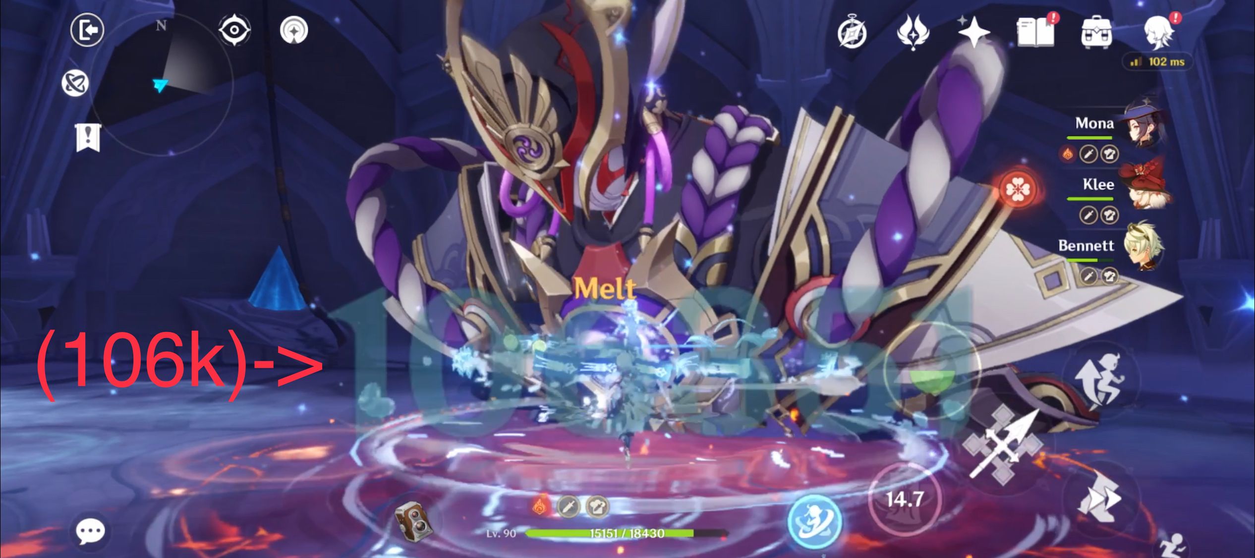 Shenhe, but Golden Troupe set… Genshin Impact | HoYoLAB