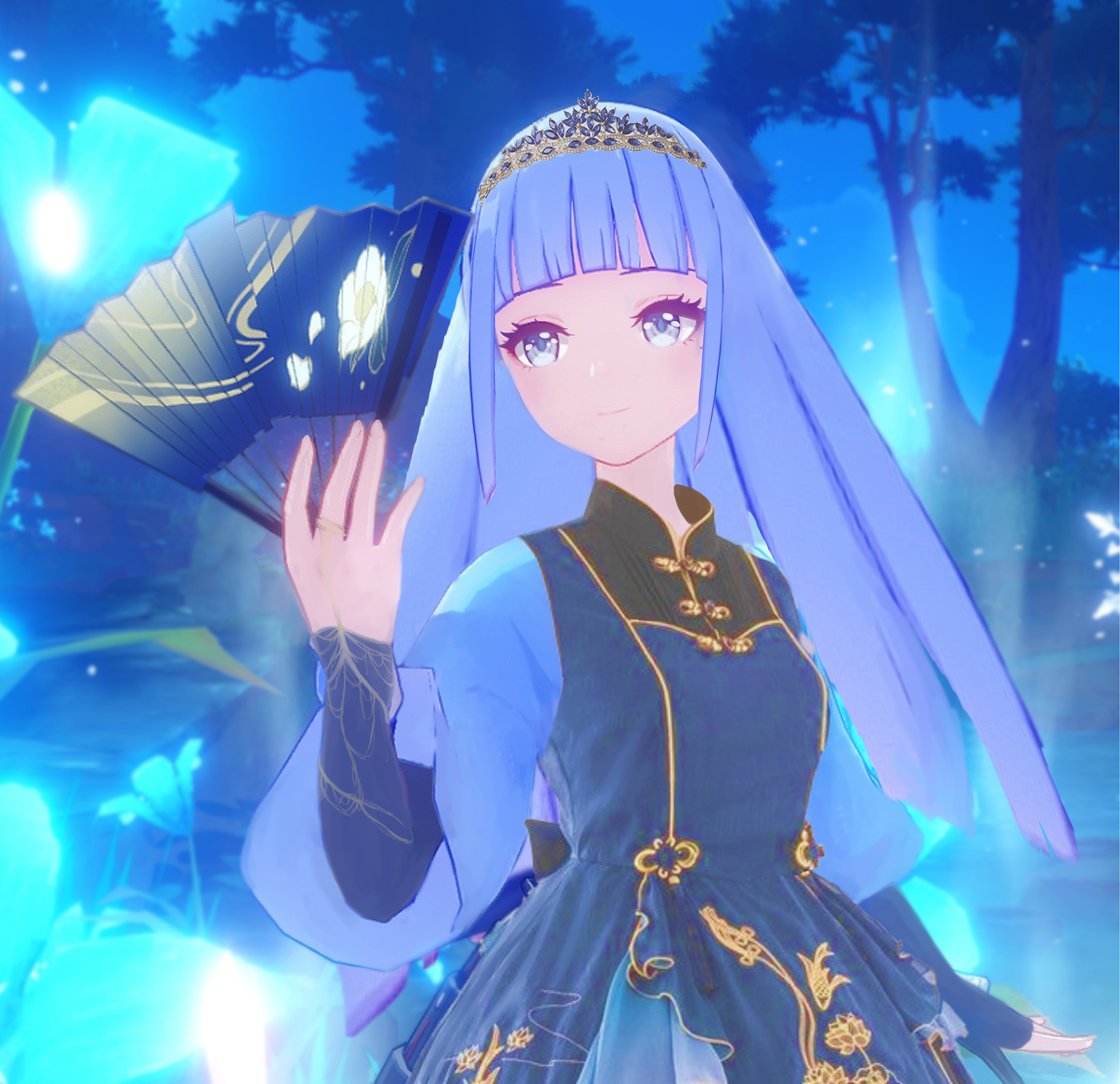 Ayaka- redesign (редизайн) Genshin Impact | HoYoLAB