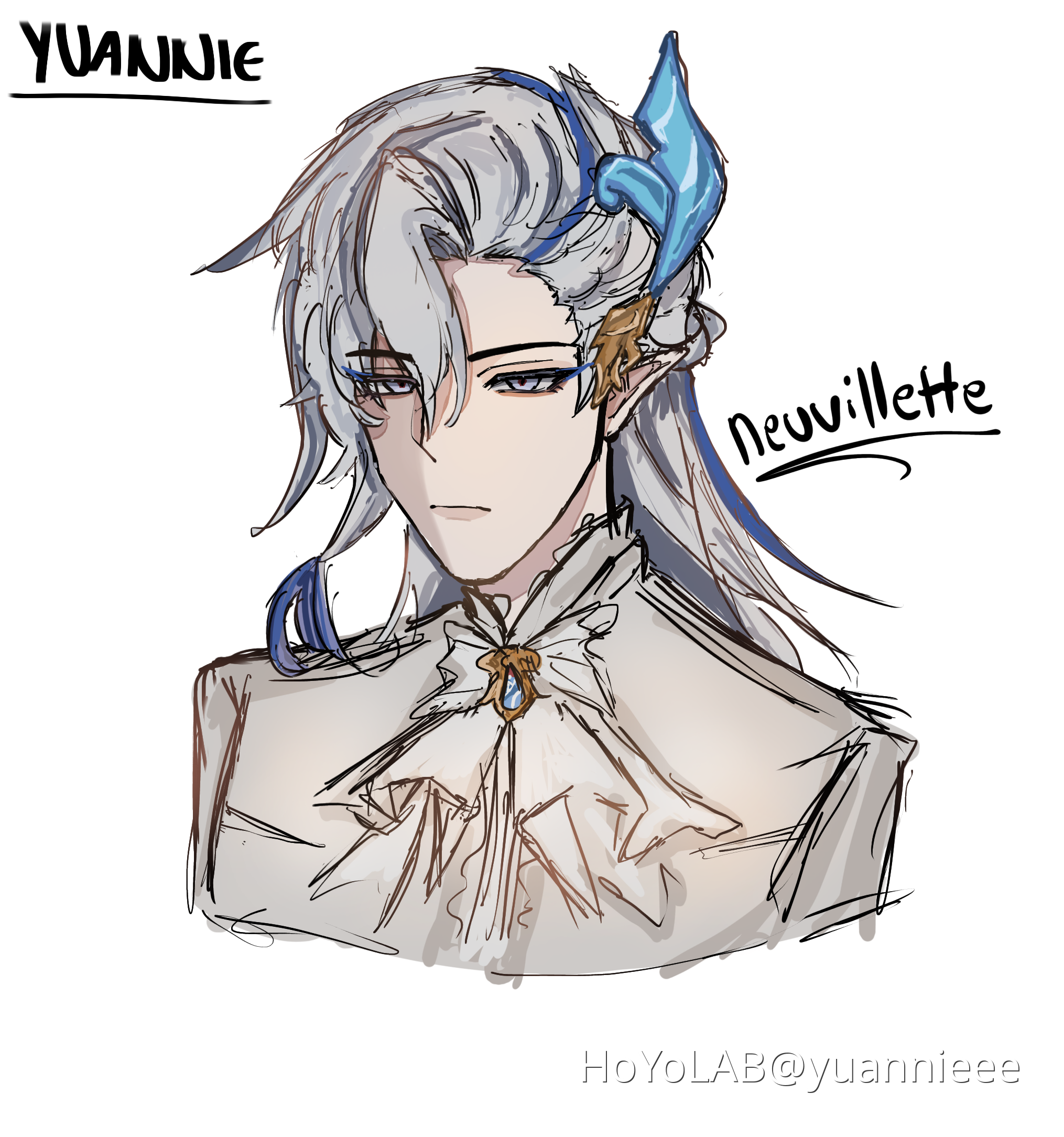 neuvillette Genshin Impact | HoYoLAB