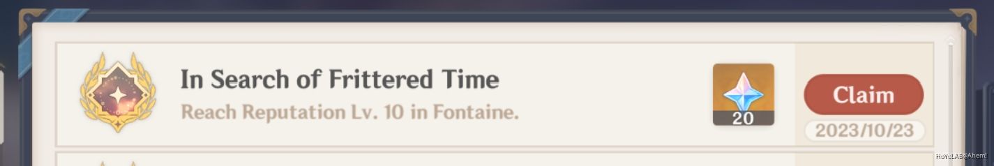 Fontaine Level 10 Reputation Reached! Genshin Impact | HoYoLAB