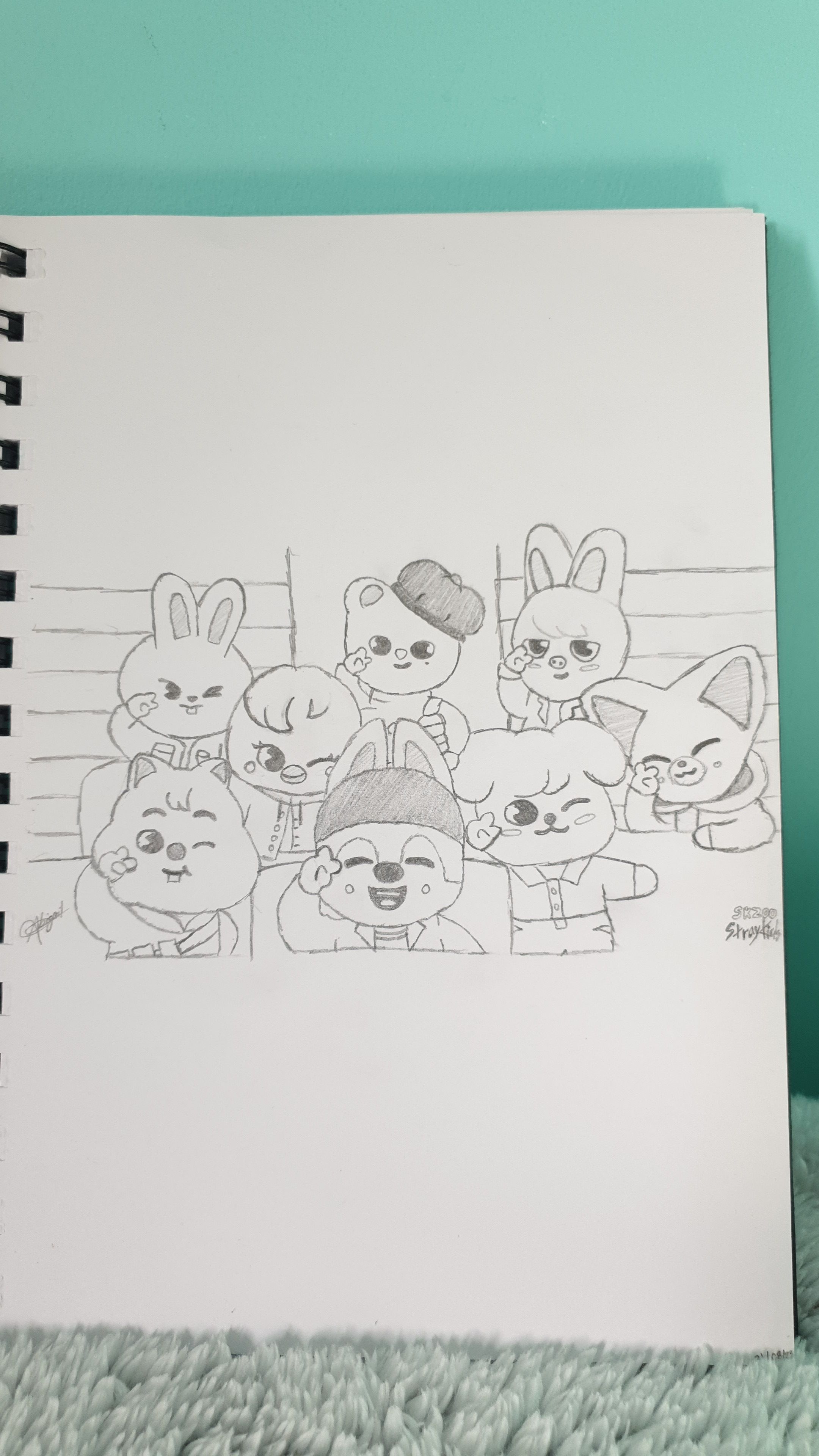 Skzoo sketch no 1 | HoYoLAB